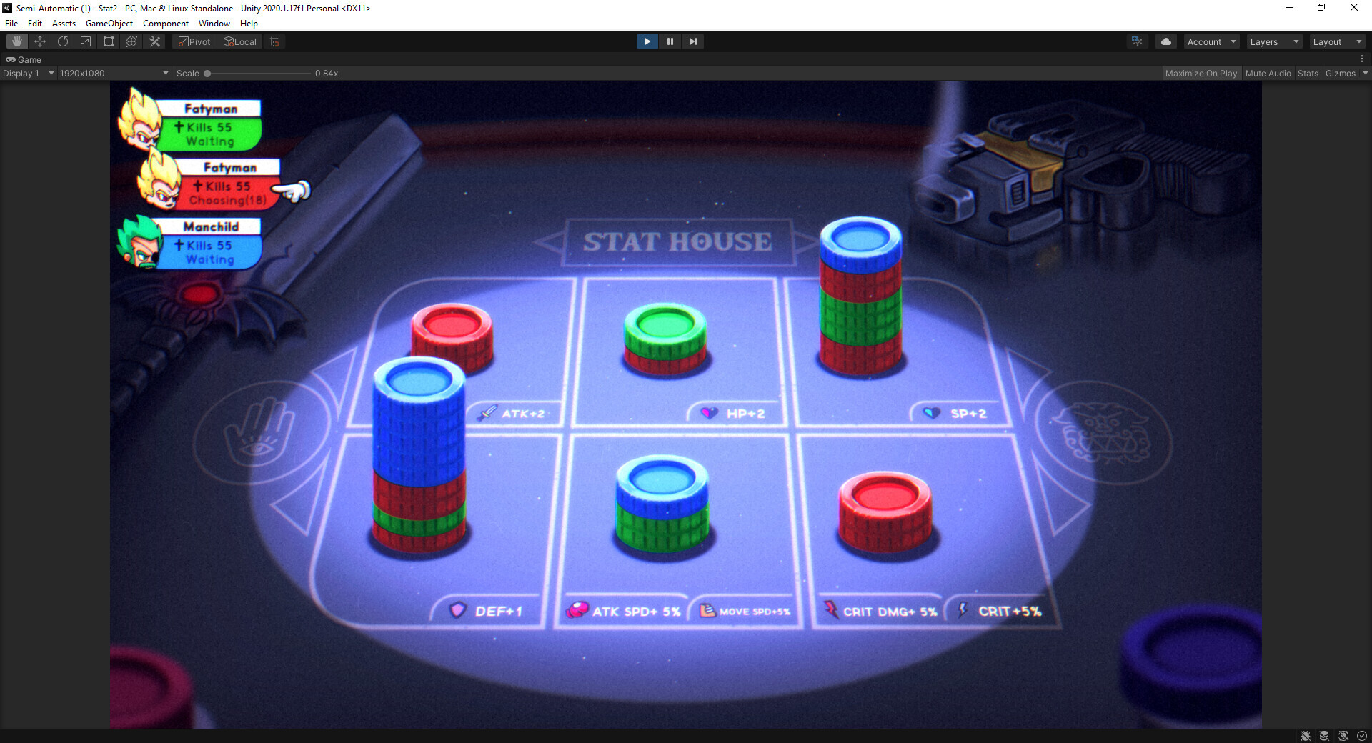 ArtStation - RPG Card game UI design