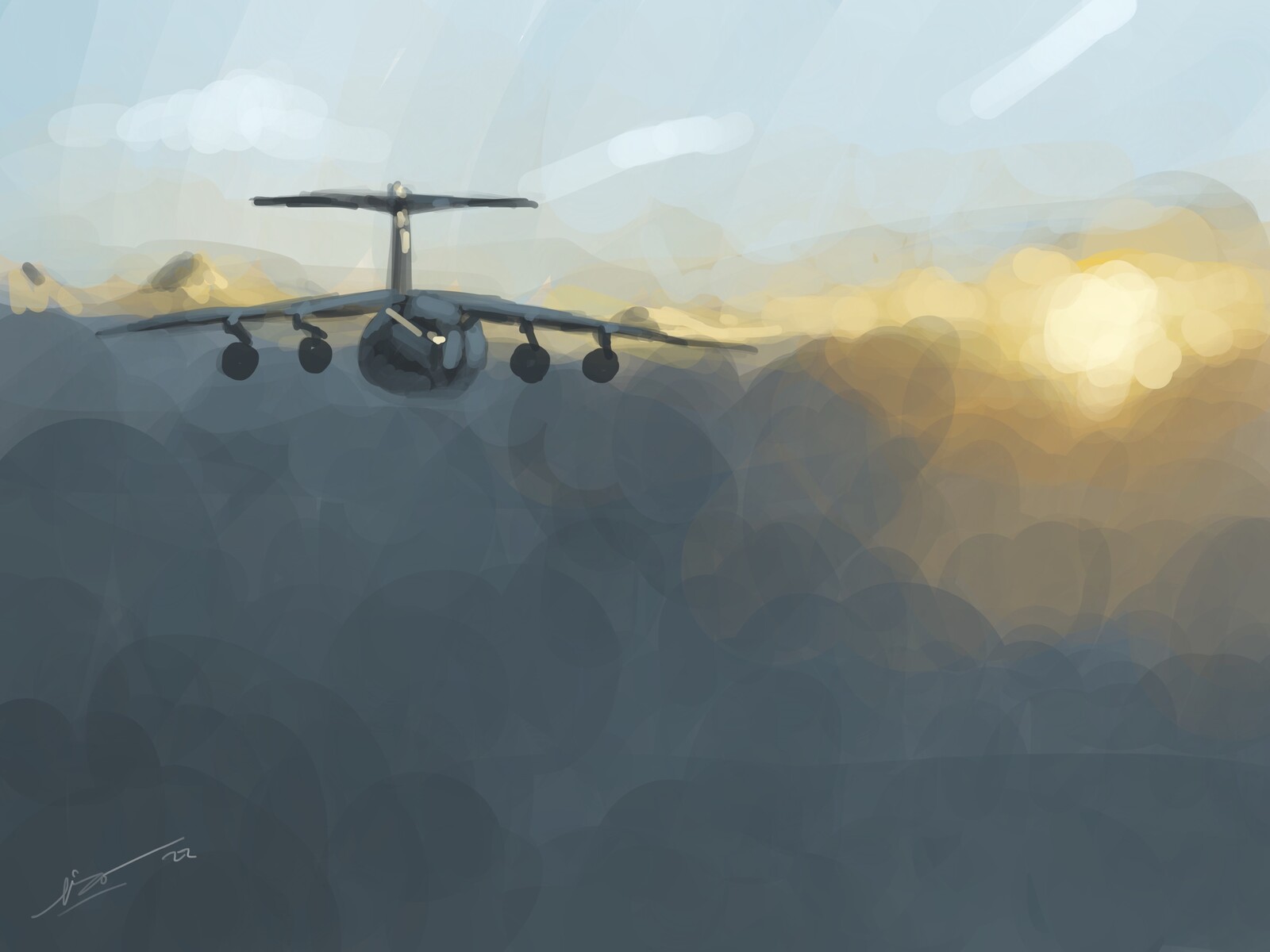 niz studio - Digital Painting Scene Film From Jurassic World #1