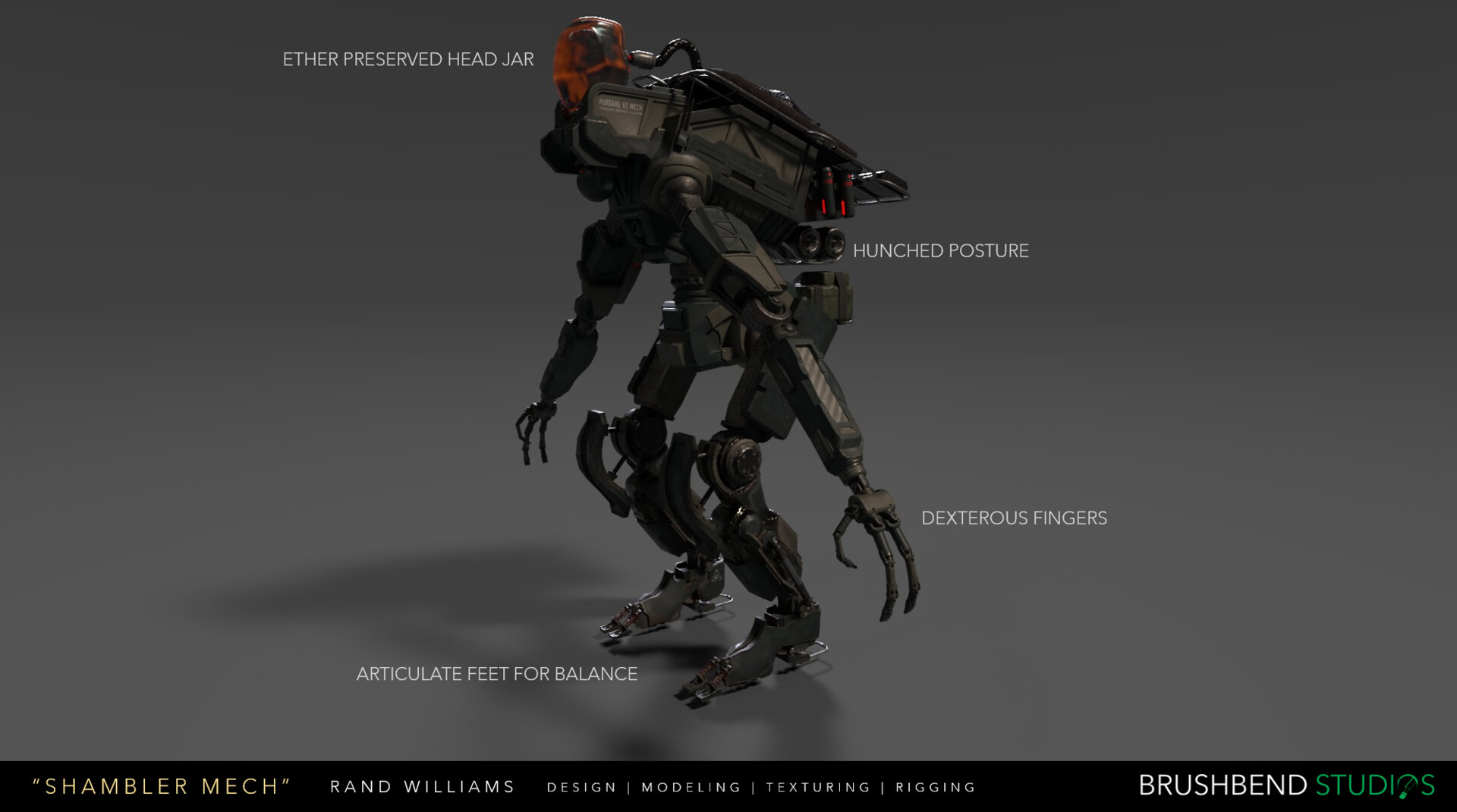 ArtStation - Shambler Mech