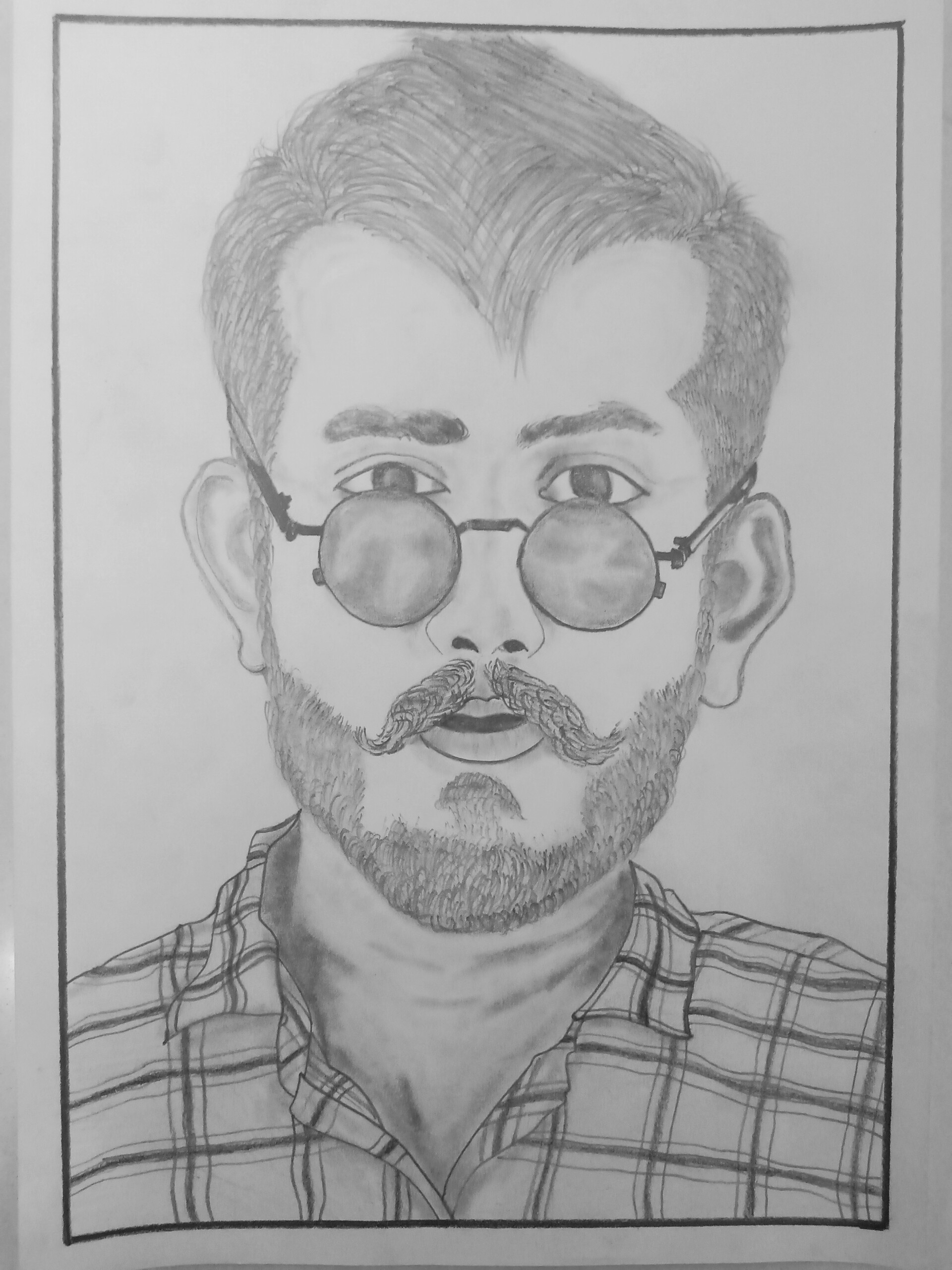 ArtStation - The moustache man