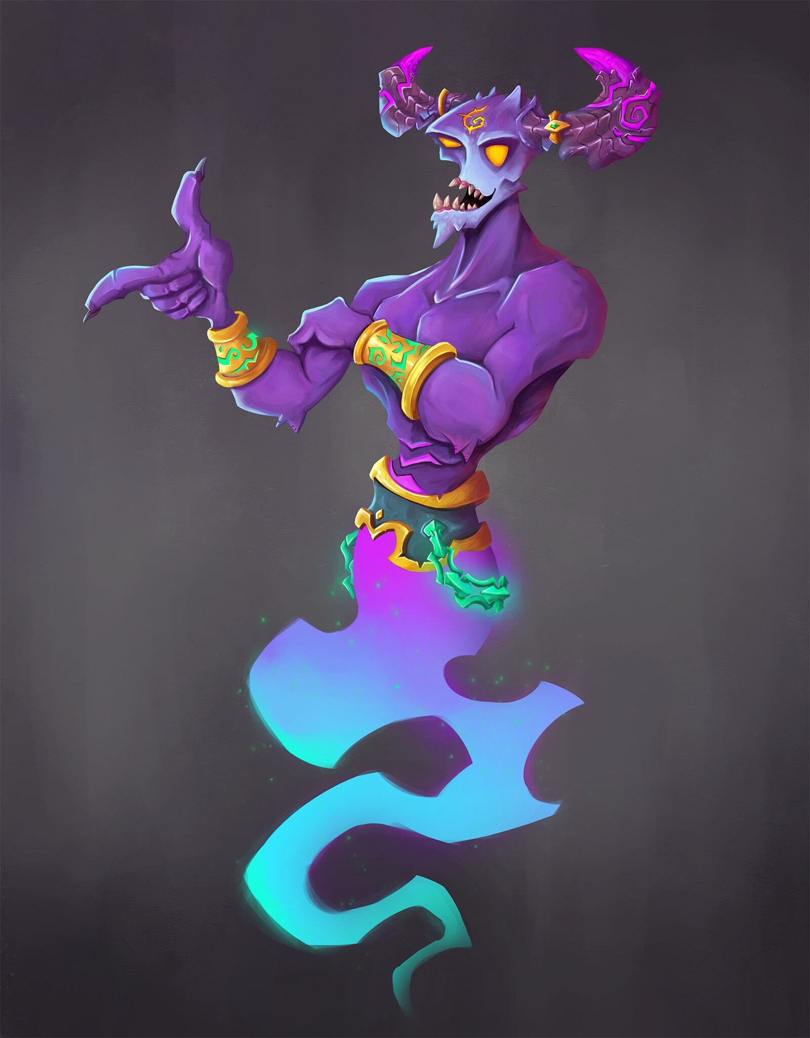 ArtStation - Demonic Jinn