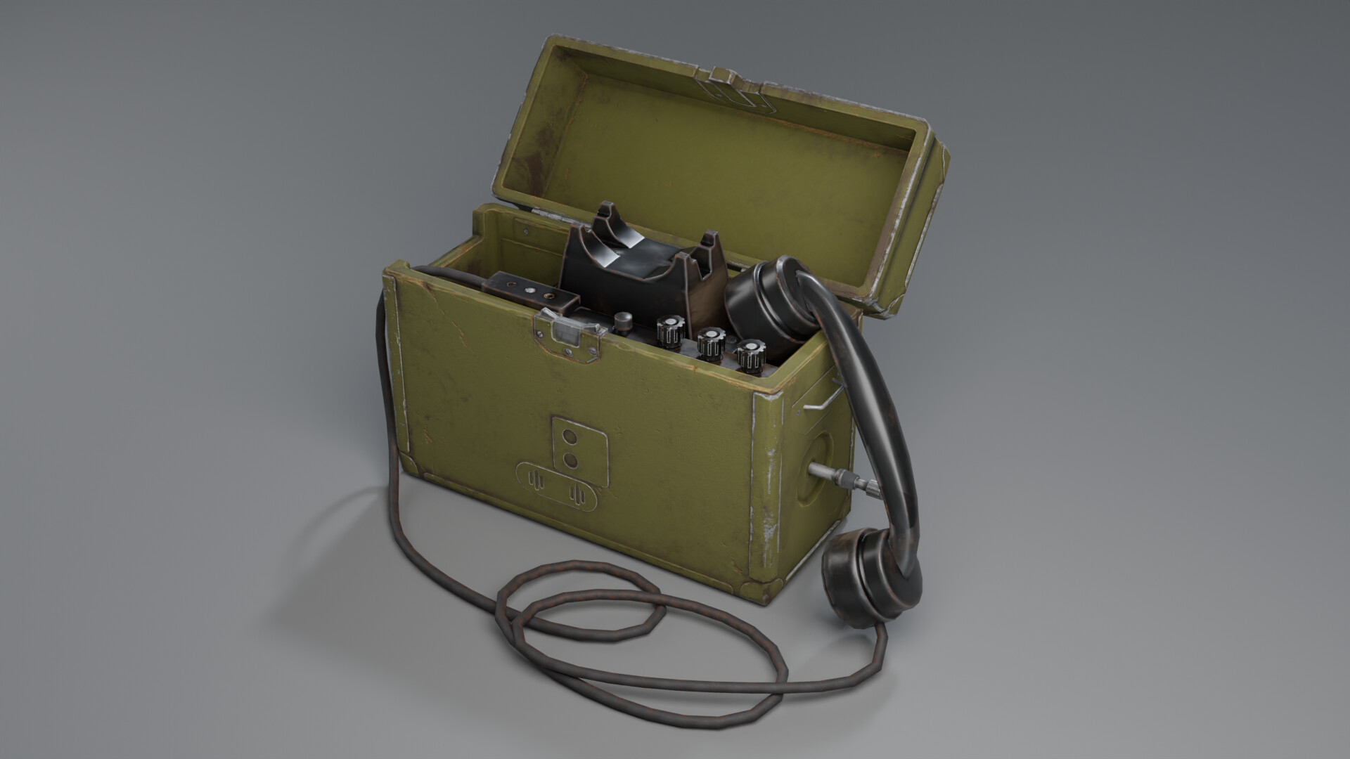 ArtStation - Military Phone