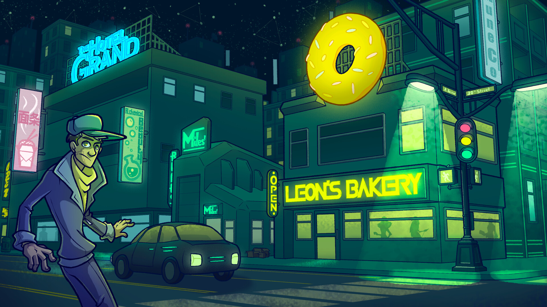 ArtStation - Nights in Tempest City