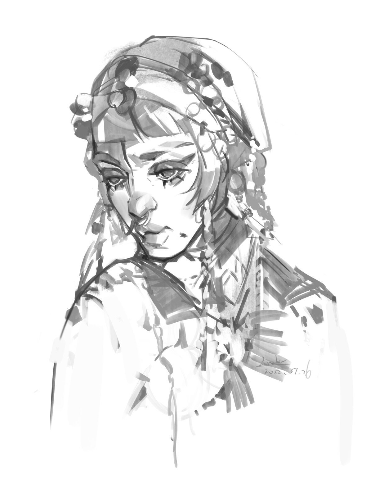 ArtStation - Practice_Sketch