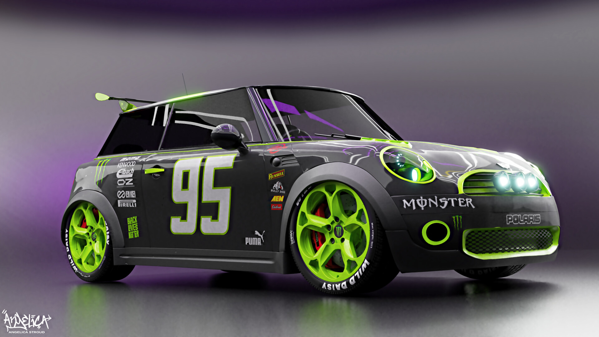 Angelica Stroud - Monster Mini re-render