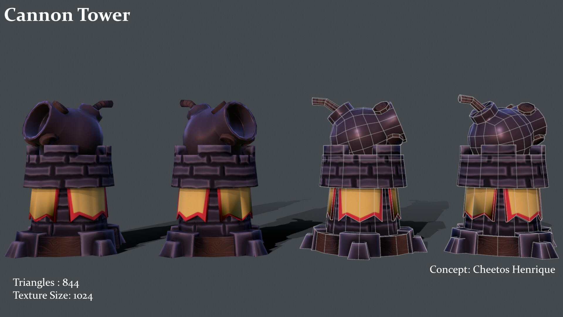 ArtStation - Defence Towers