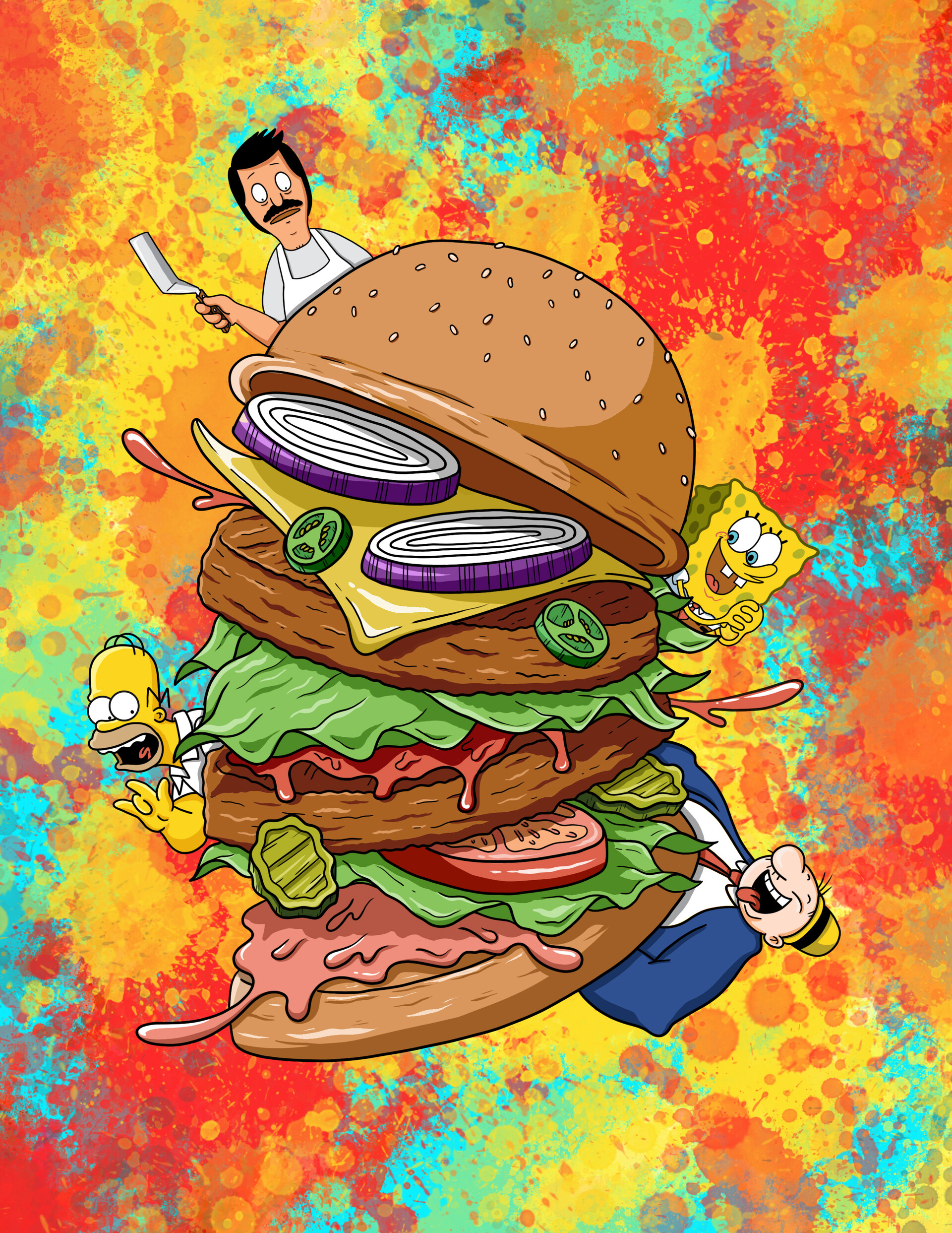 ArtStation - It's Burger Time!