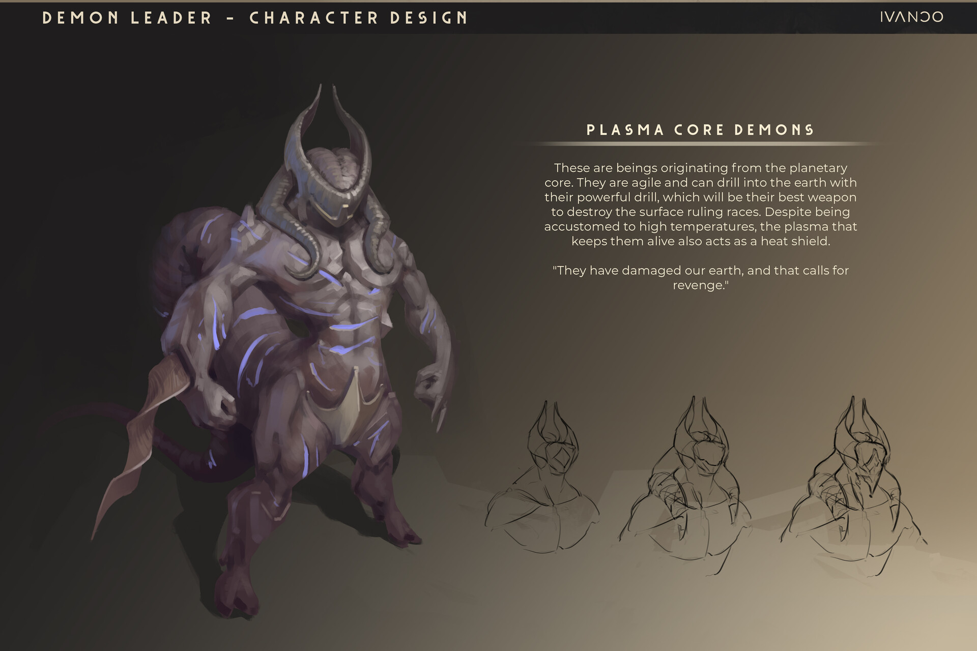 ArtStation - Plasma Core Demons