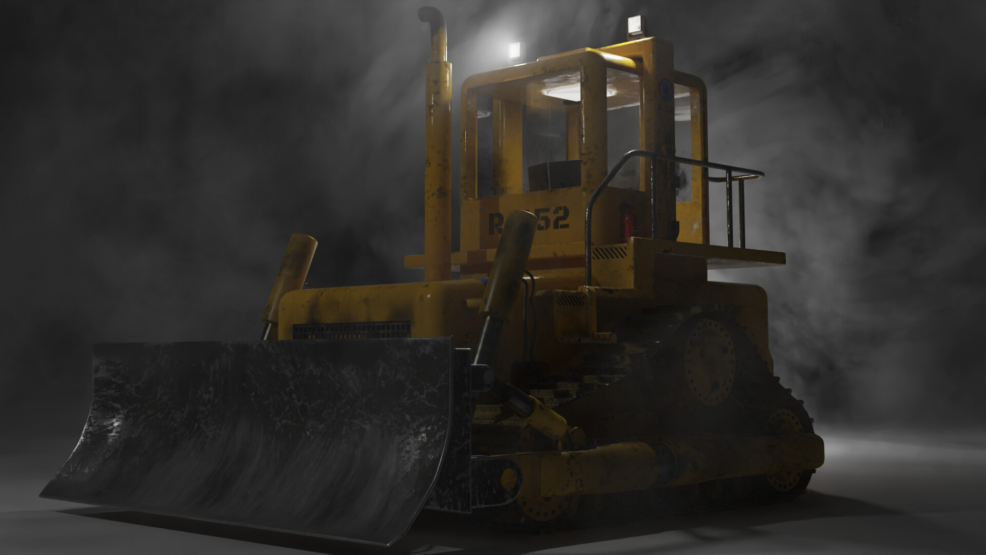 ArtStation - Bulldozer