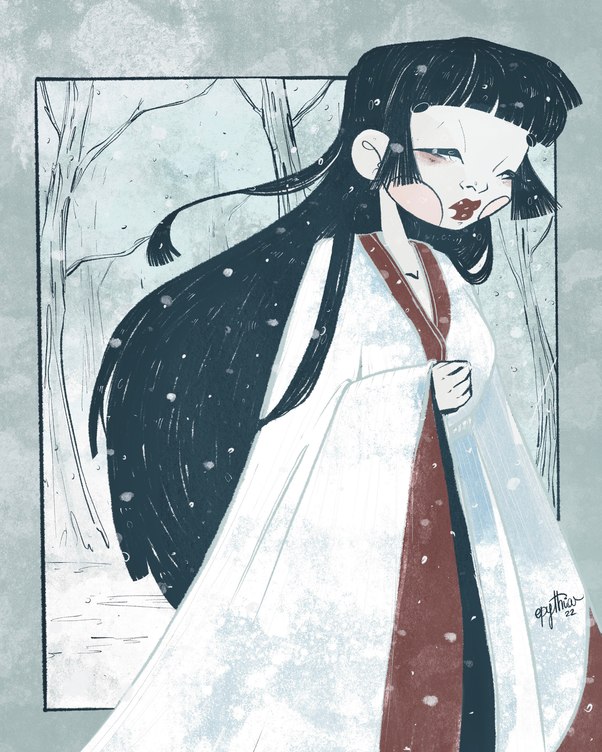 ArtStation - Yuki-Onna ️
