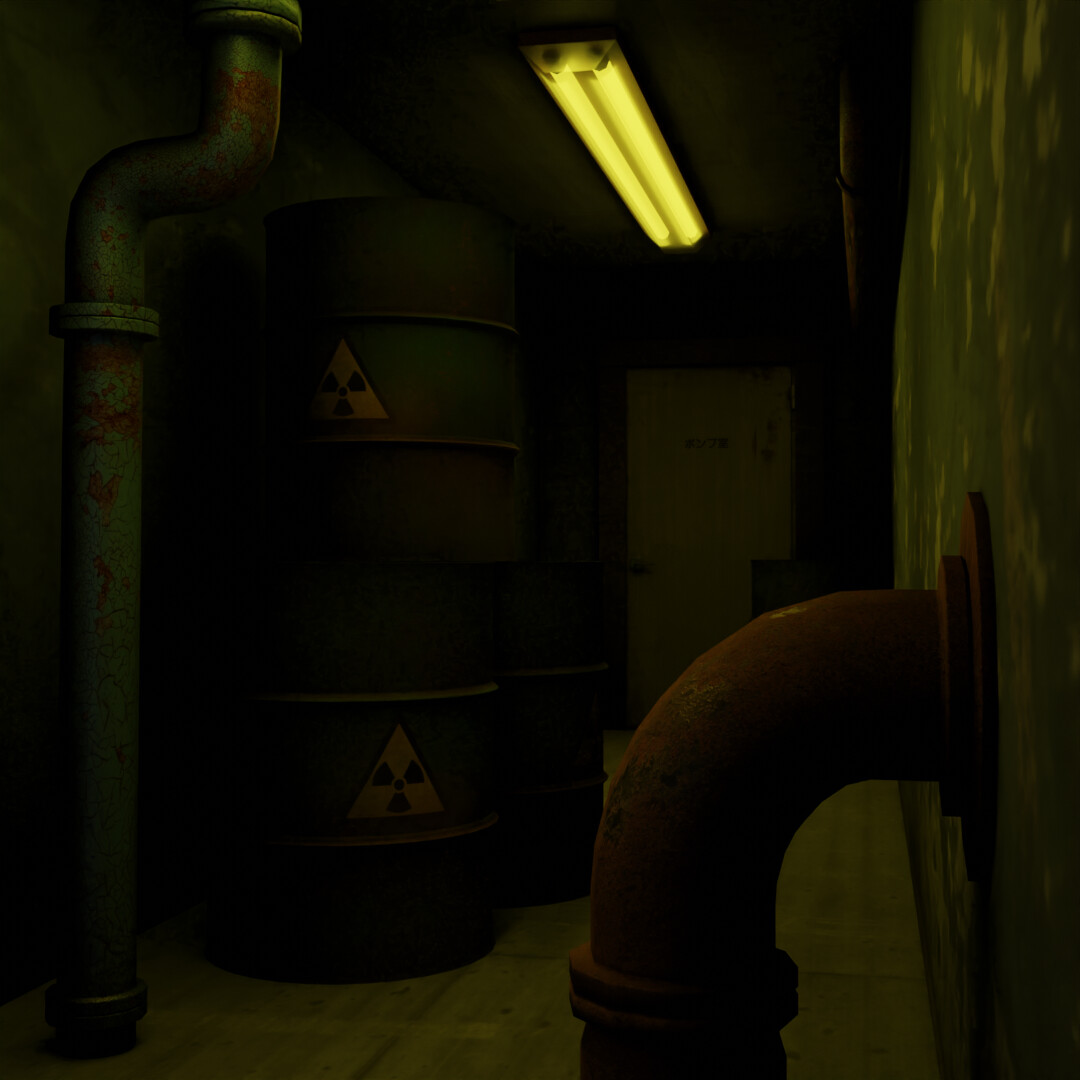 ArtStation - Spooky Corridor