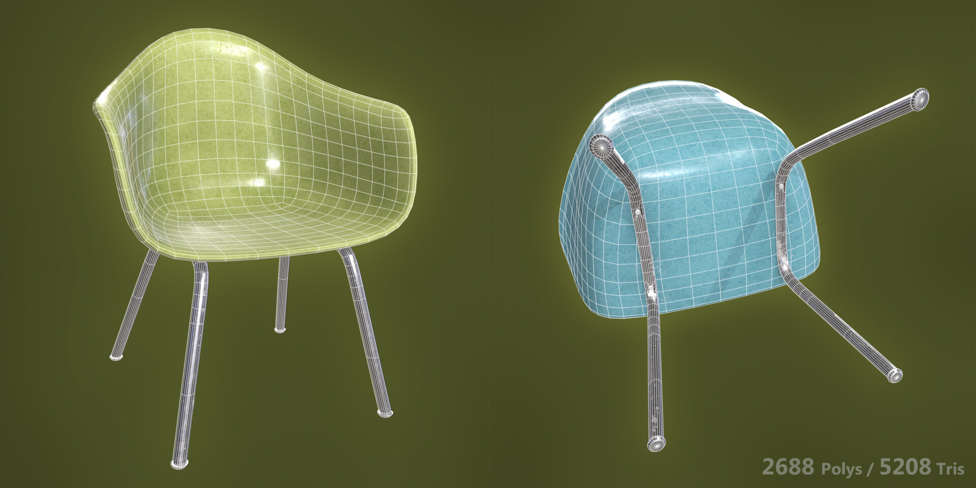 Audrey Fletcher - Fiberglass Bucket Chair