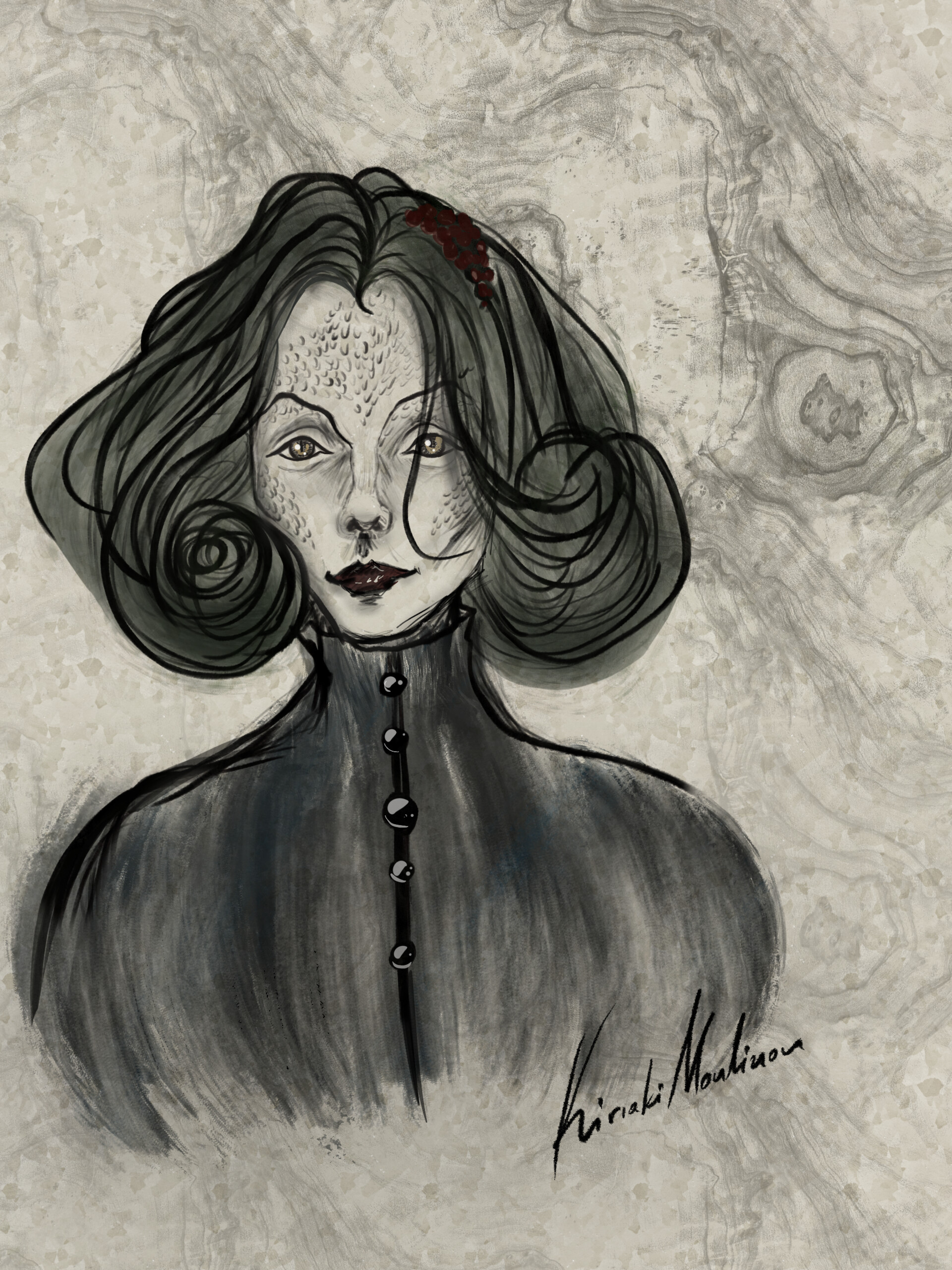 ArtStation - My Gothic Lady