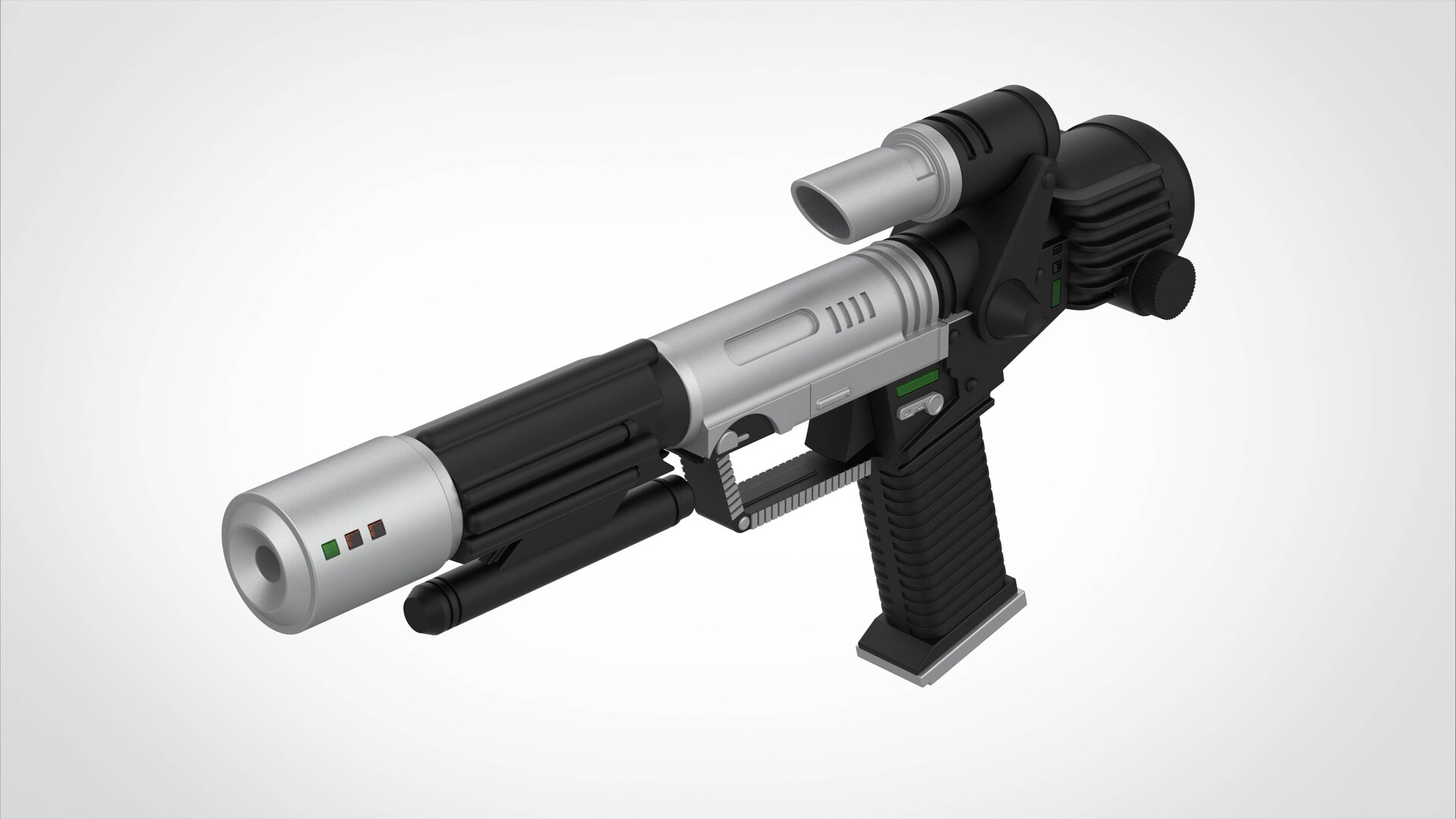 ArtStation - Eternian soldier blaster from the movie Masters of the ...