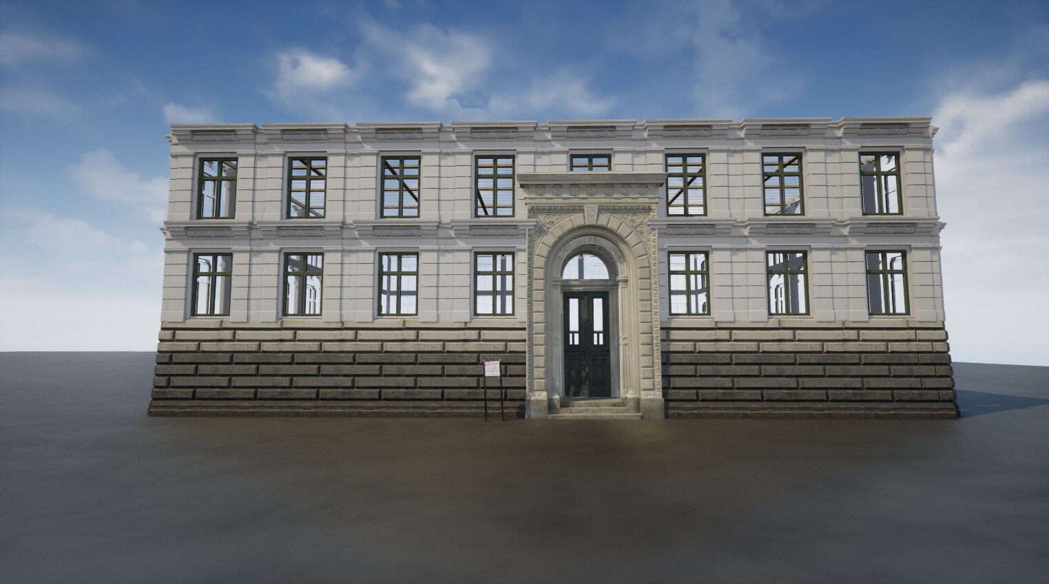 Isaac Weaver - unfinished building