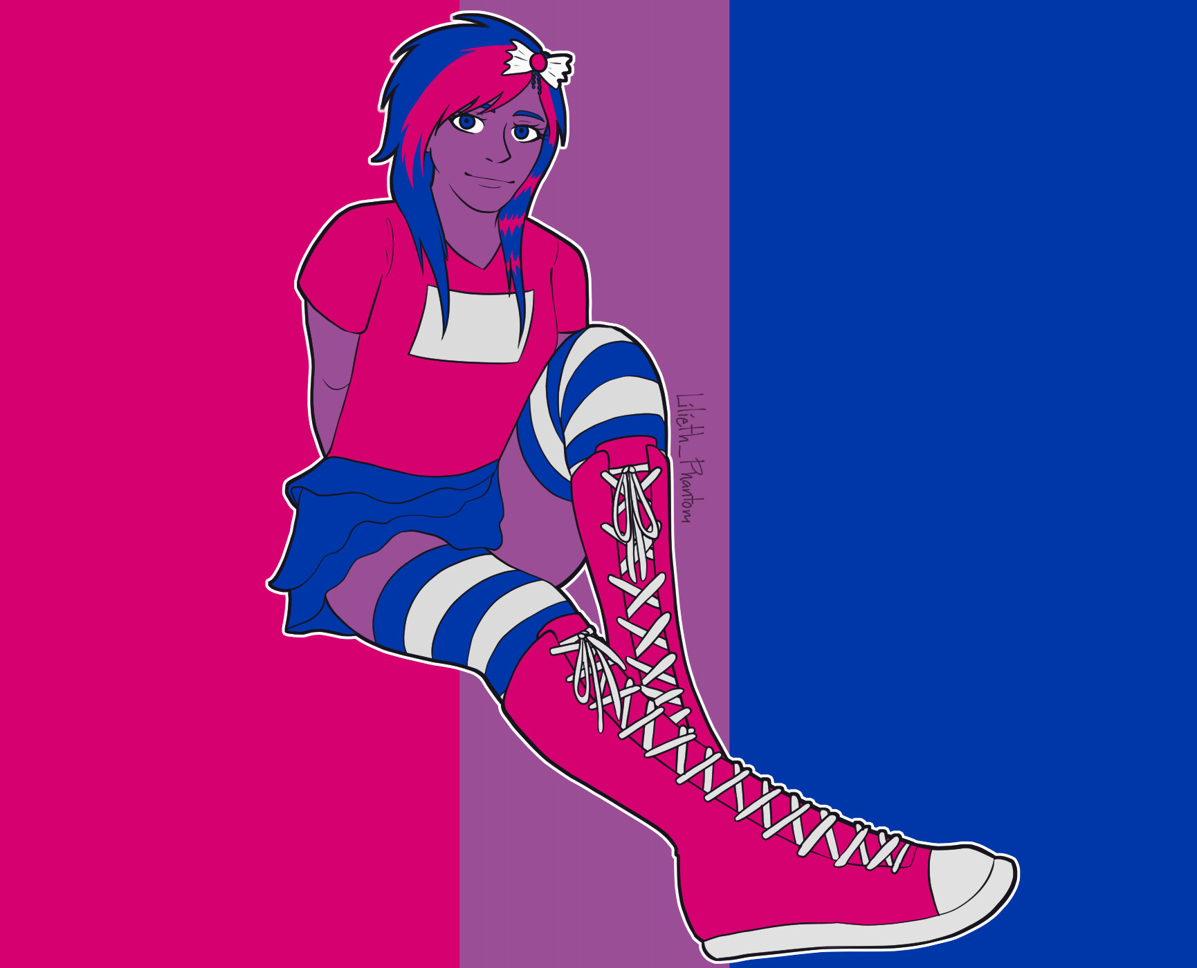 Artstation Bisexual Pride