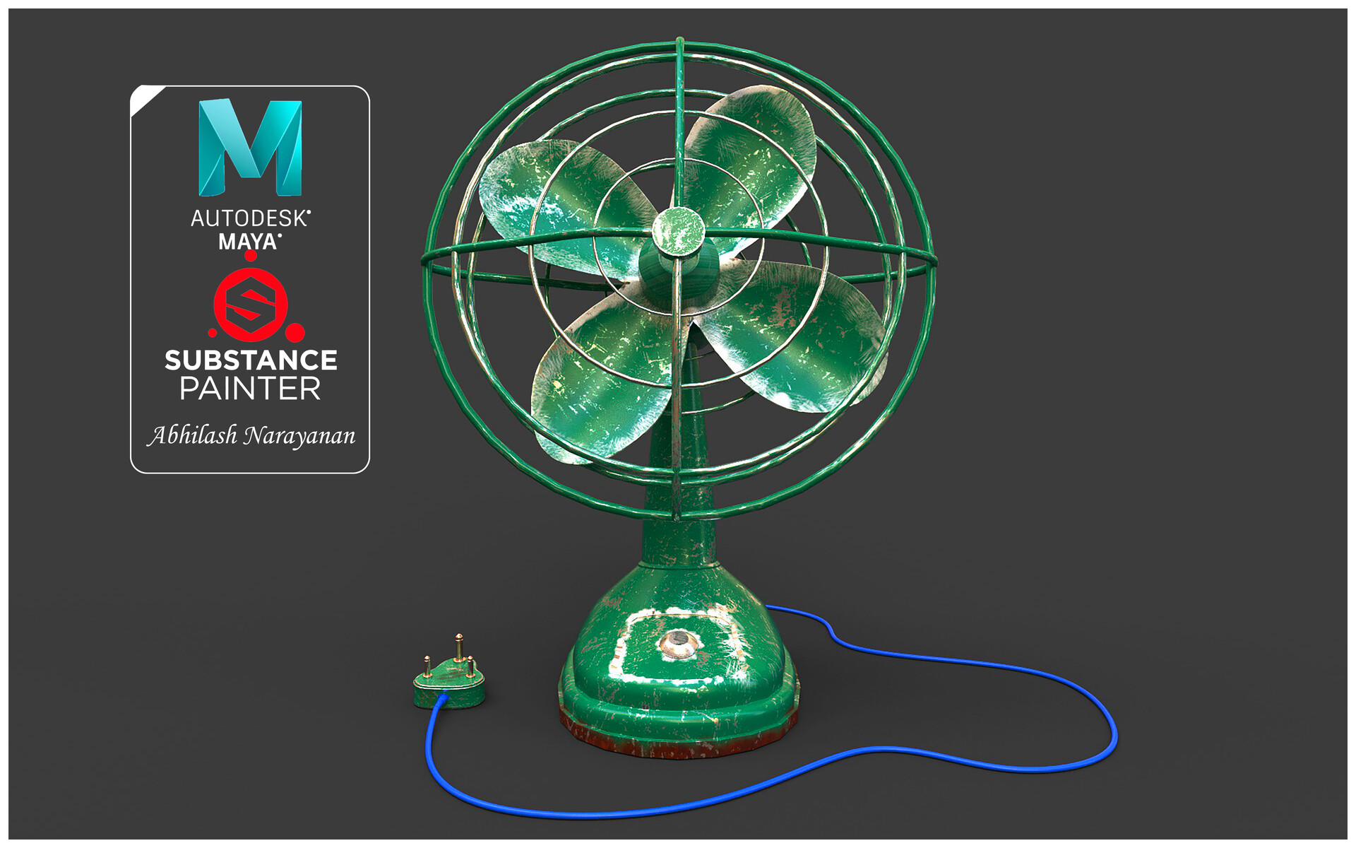 ArtStation - old fan HD: render