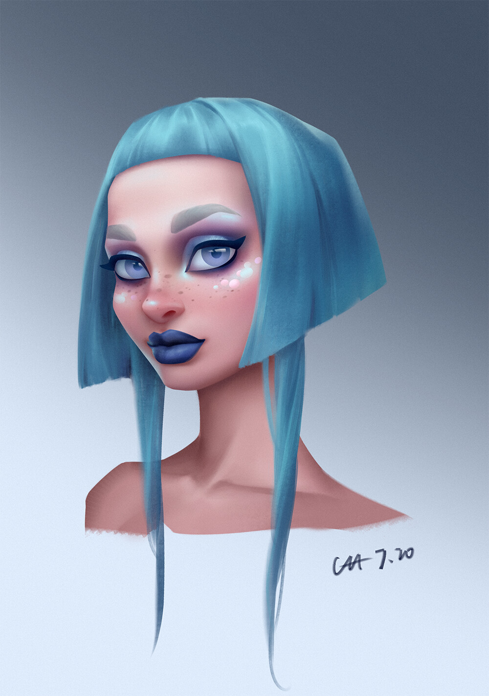 ArtStation - ocean girl