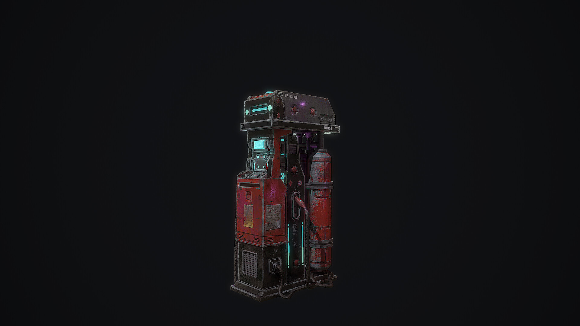 ArtStation - Old Gas Pump