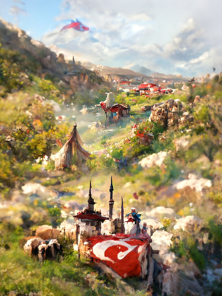 ArtStation - Turkey nature sight