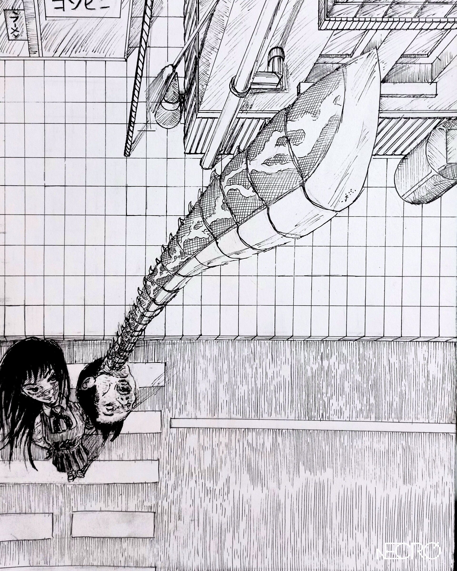 ArtStation - War Devil (Asa Mitaka) Chainsawman.