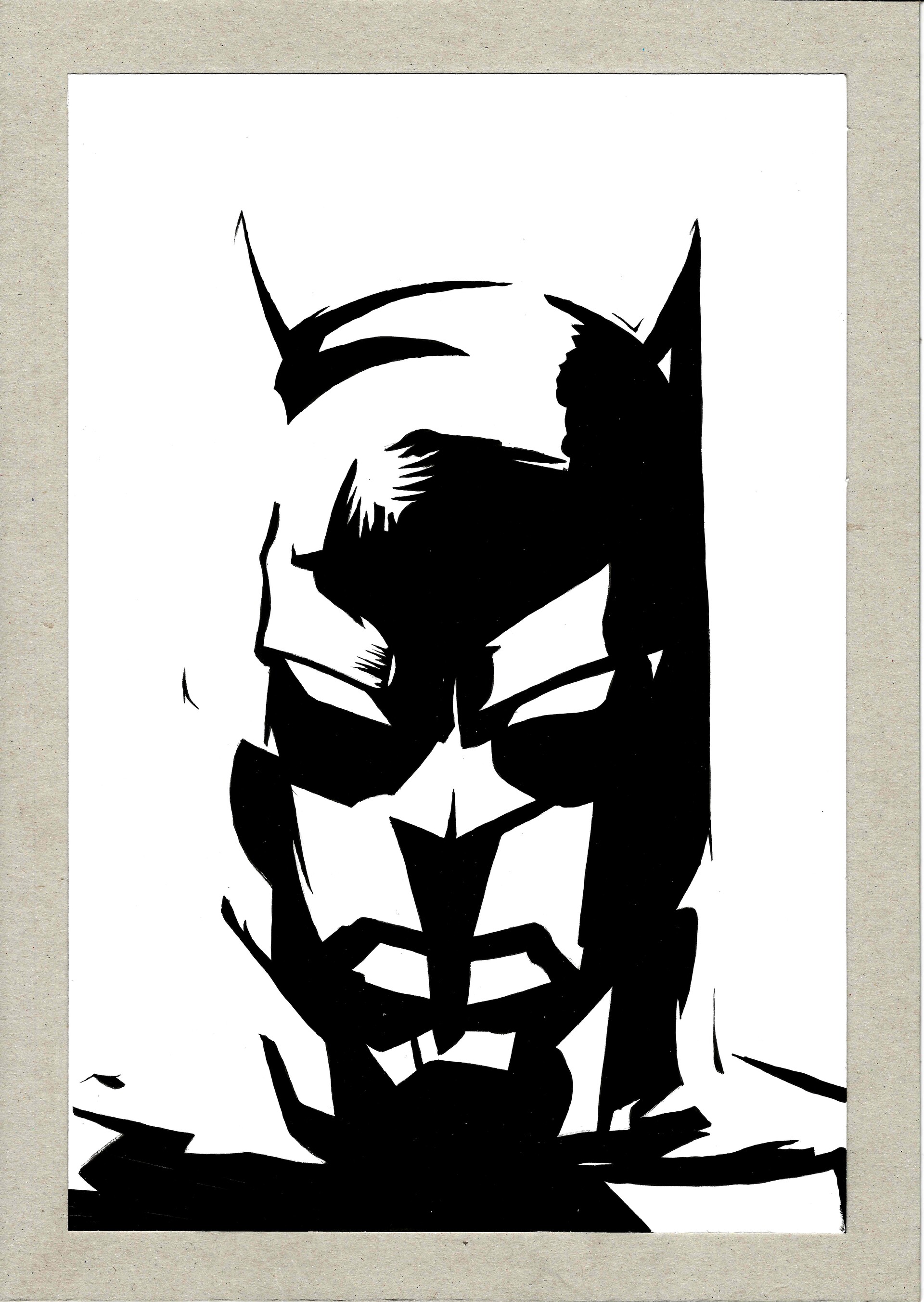 ArtStation - High contrast Batman