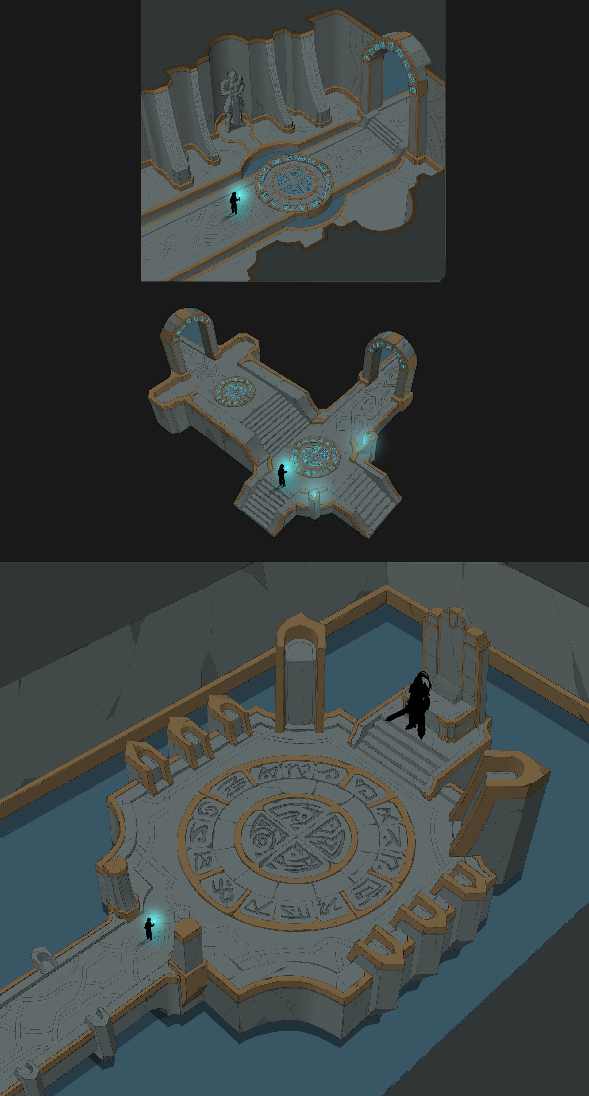 ArtStation - inside the ruins