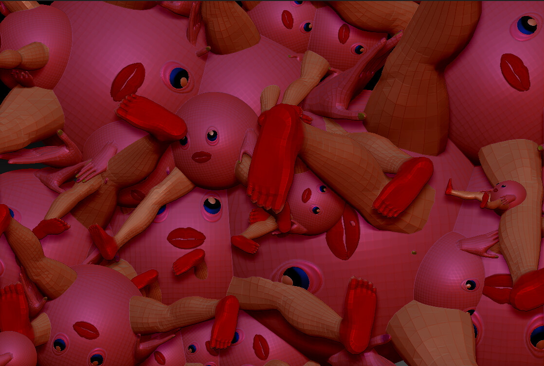 ArtStation - Cursed Kirb