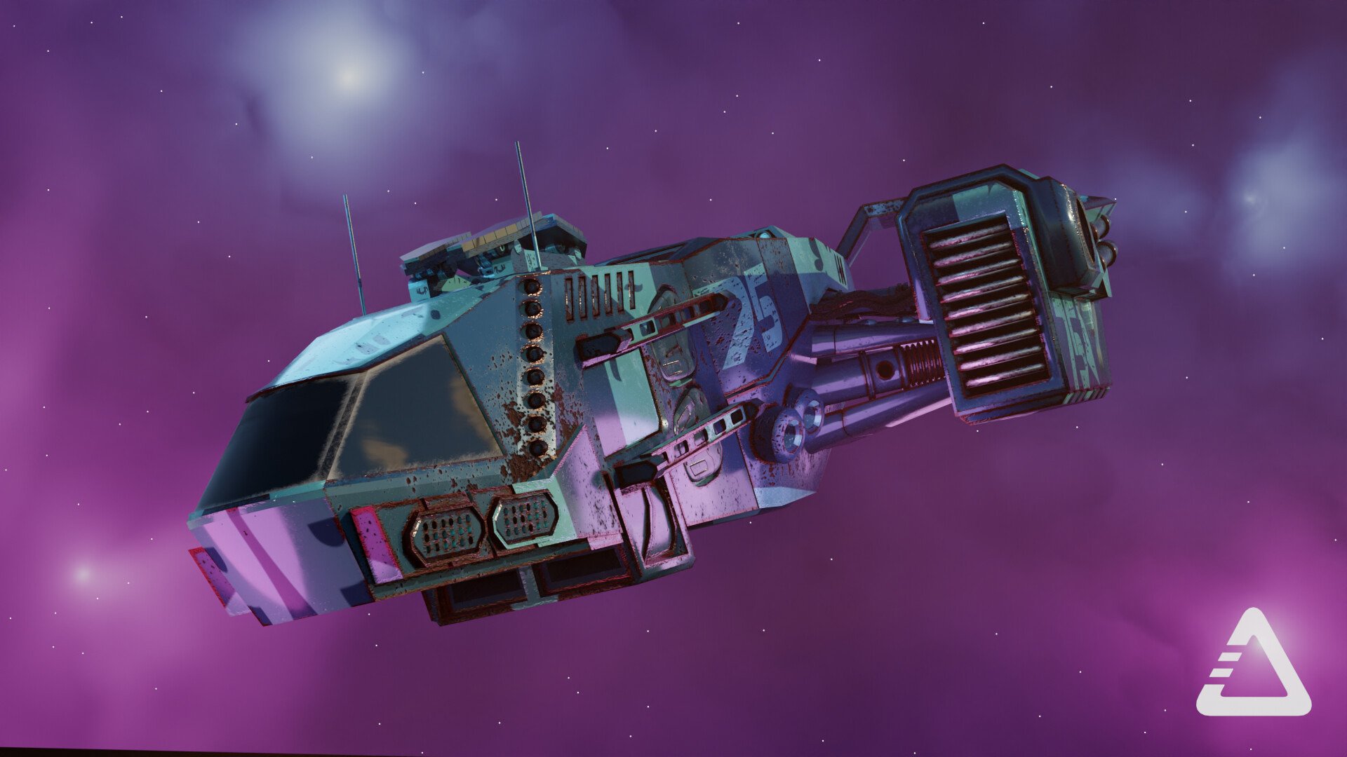 ArtStation - Planetary Hauler ( Model-"XM-1" )