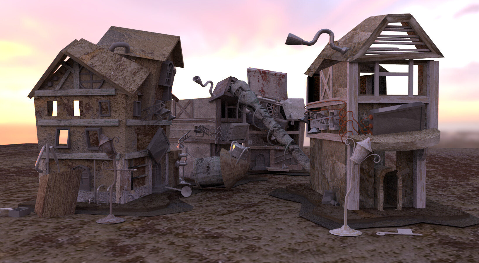 ArtStation - Destruction Area