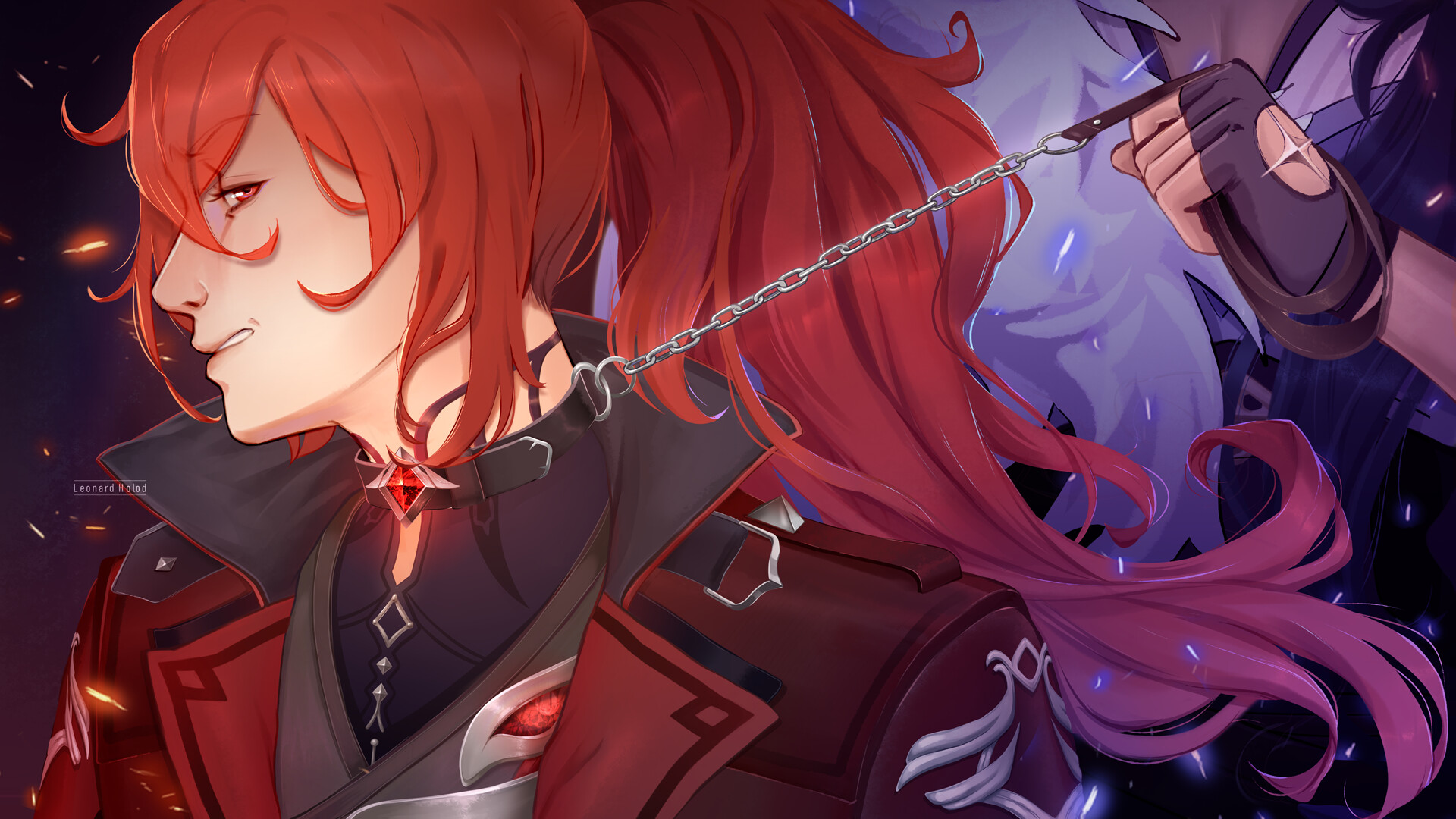 ArtStation - Diluc new skin