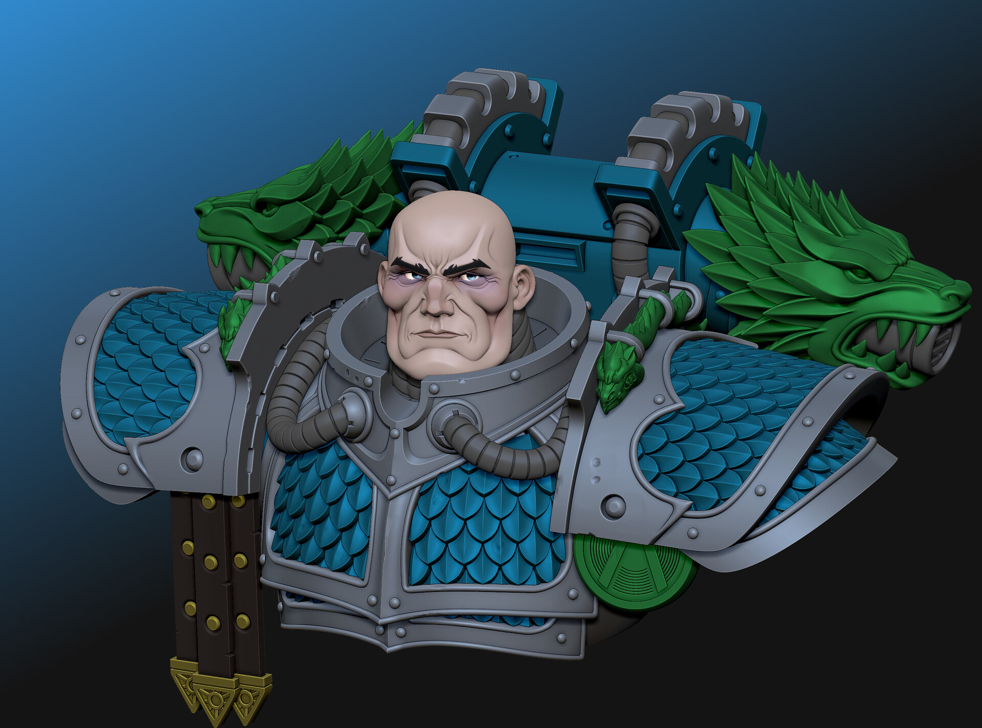 Stepan Katlyarov - Alpharius Omegon