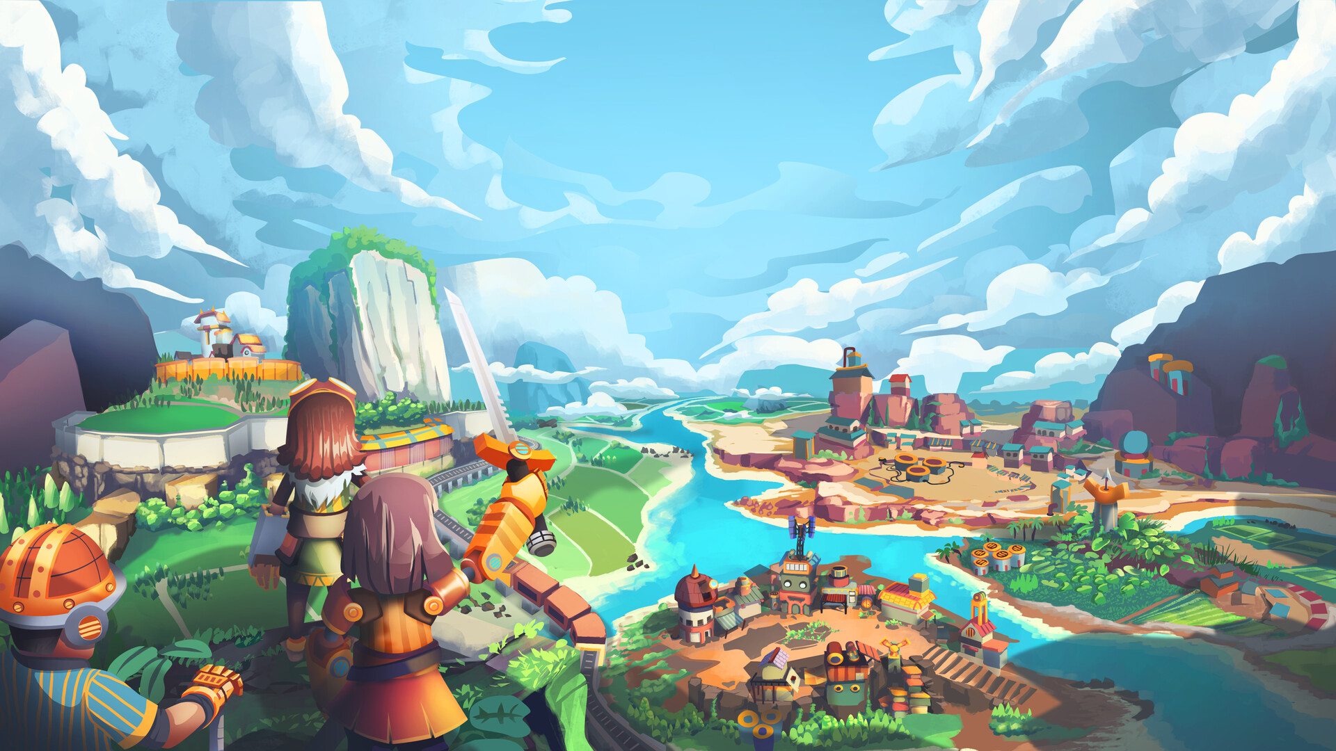 ArtStation - Game Banner Illustration