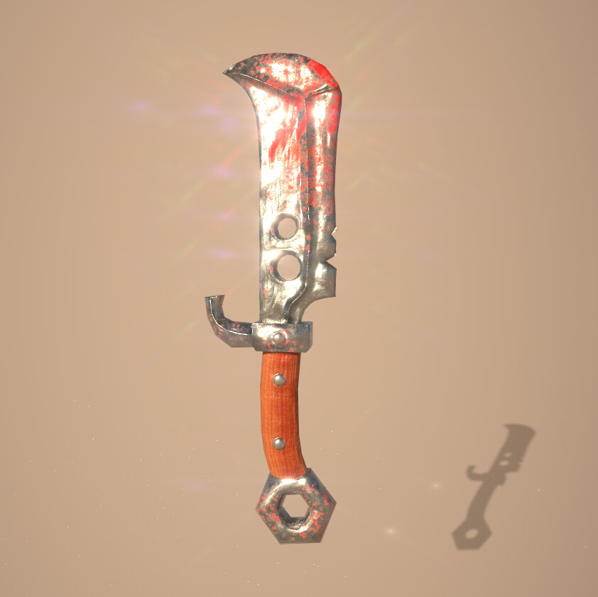 ArtStation - Bloody War Sword