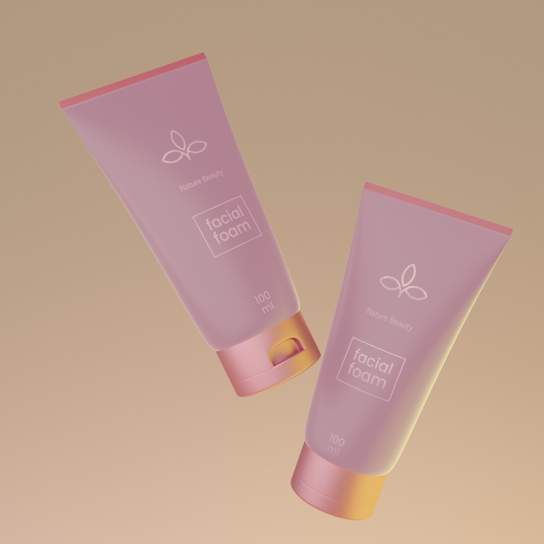 ArtStation - Facial Foam product design