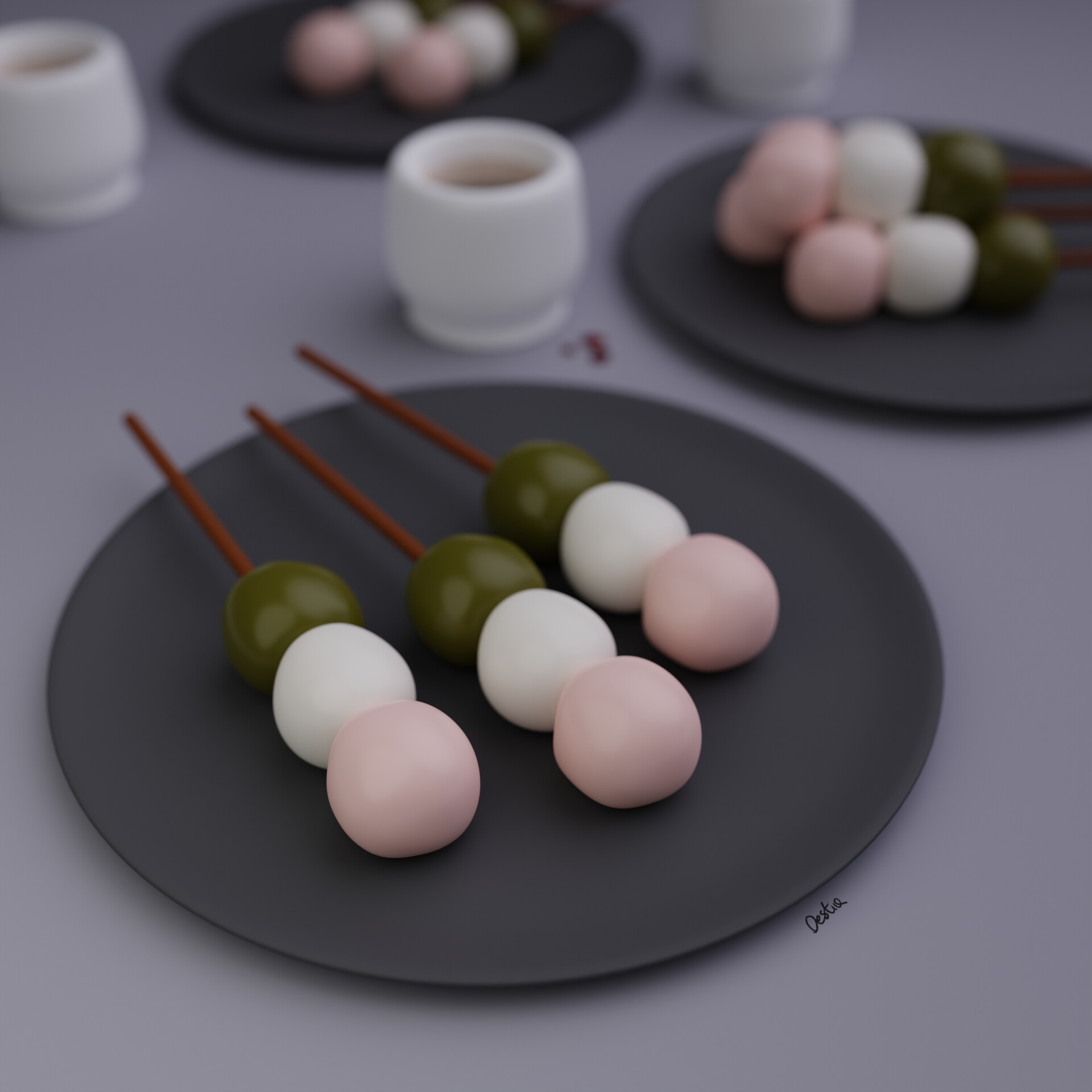 ArtStation - 3D Dango