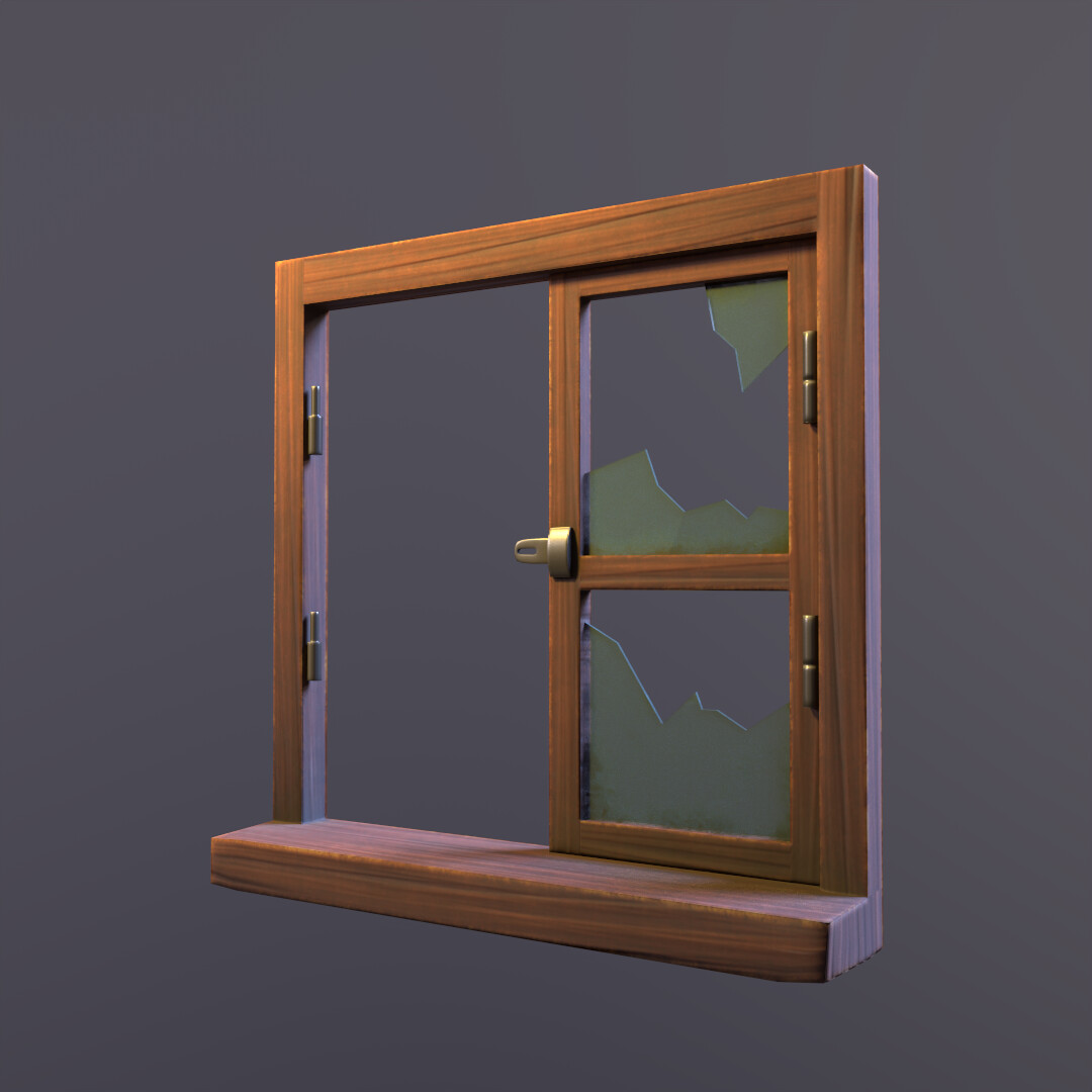 ArtStation - Broken window