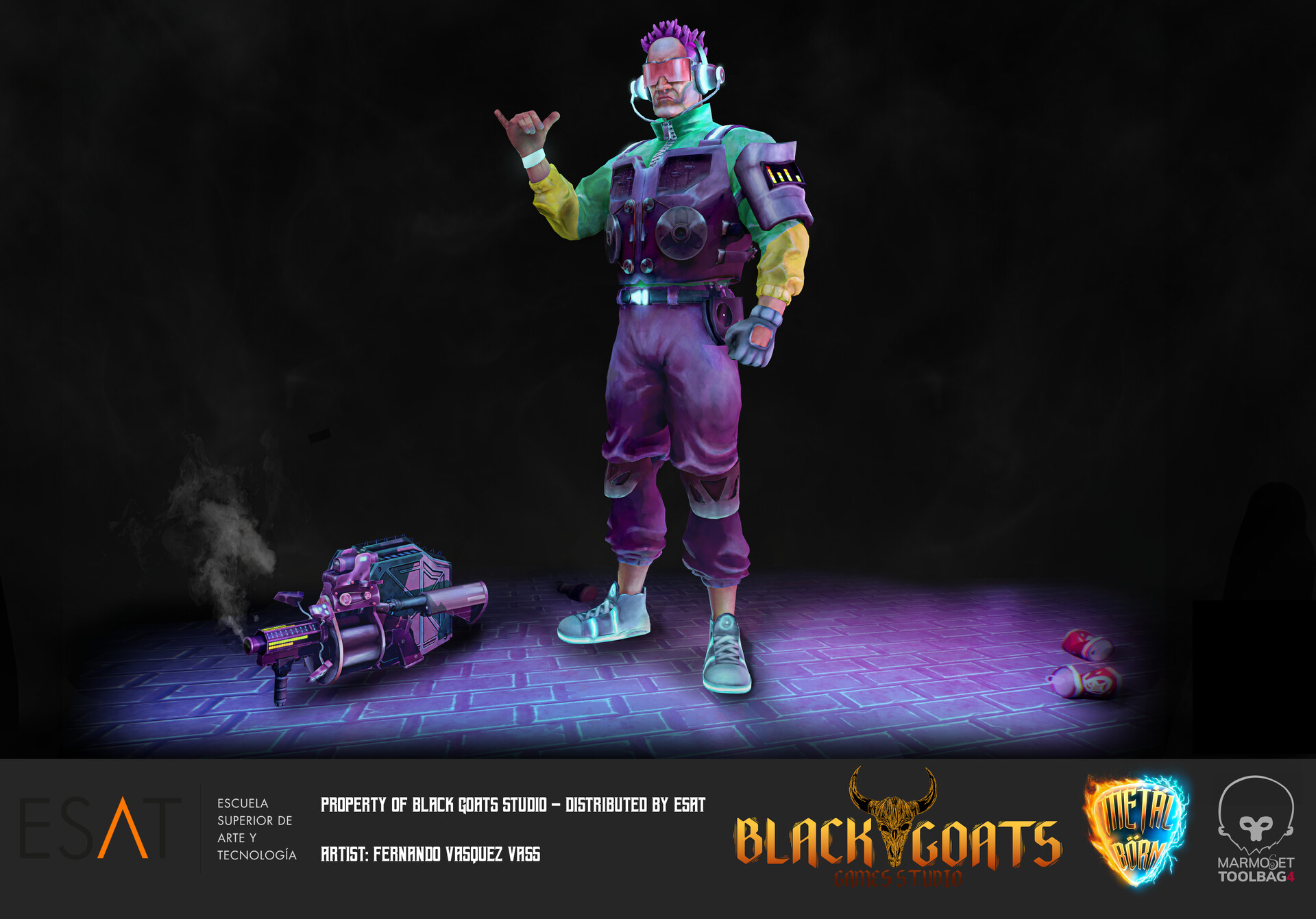 Fernando Vasquez Vass - METALBORN - SHOCKMAN (Alias: Ranged) - Real ...