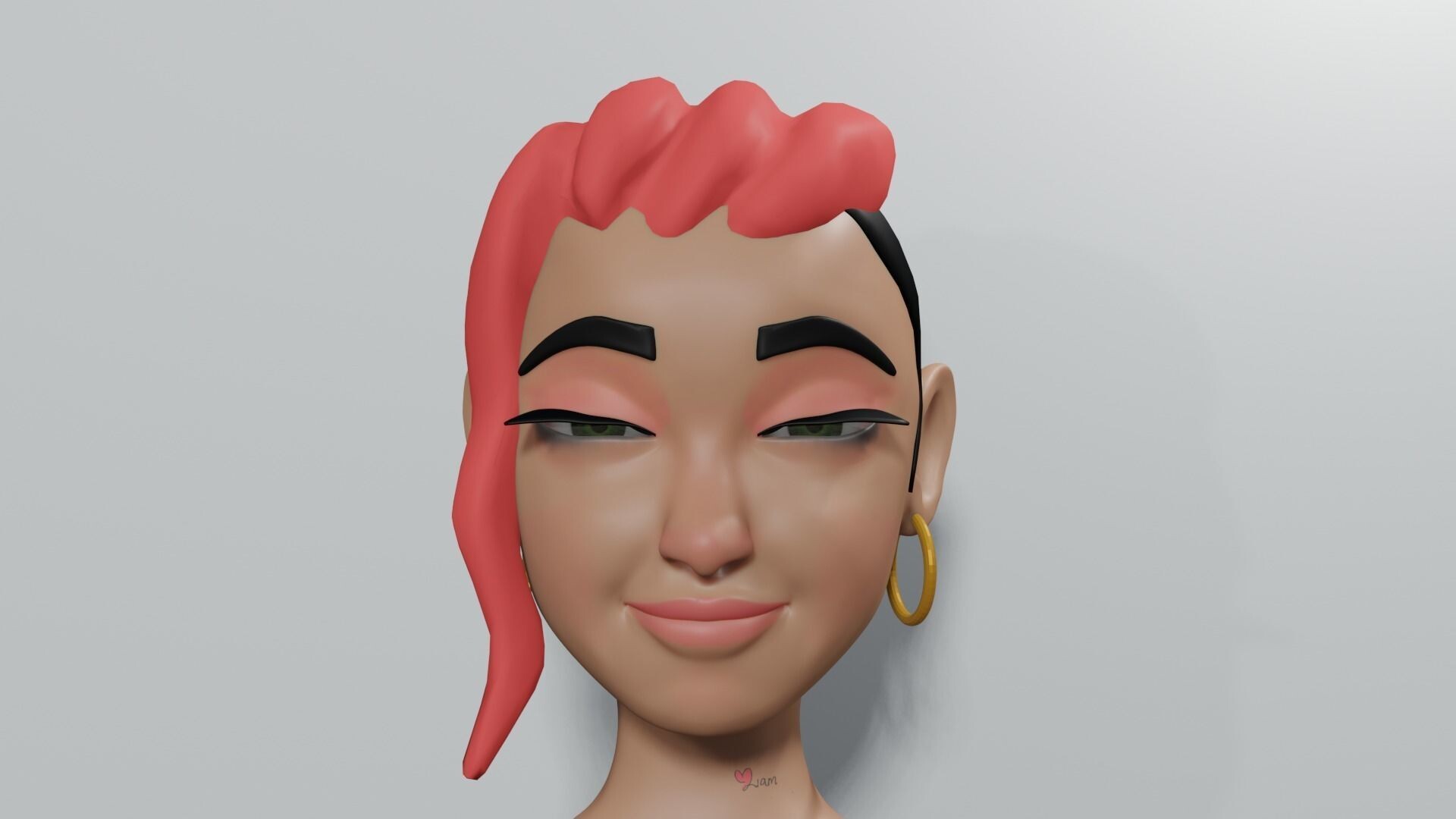 ArtStation - FEMALE CHARACTER FACE REACTIONS