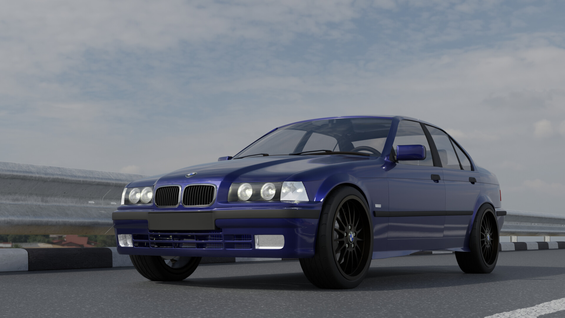 ArtStation - BMW E36