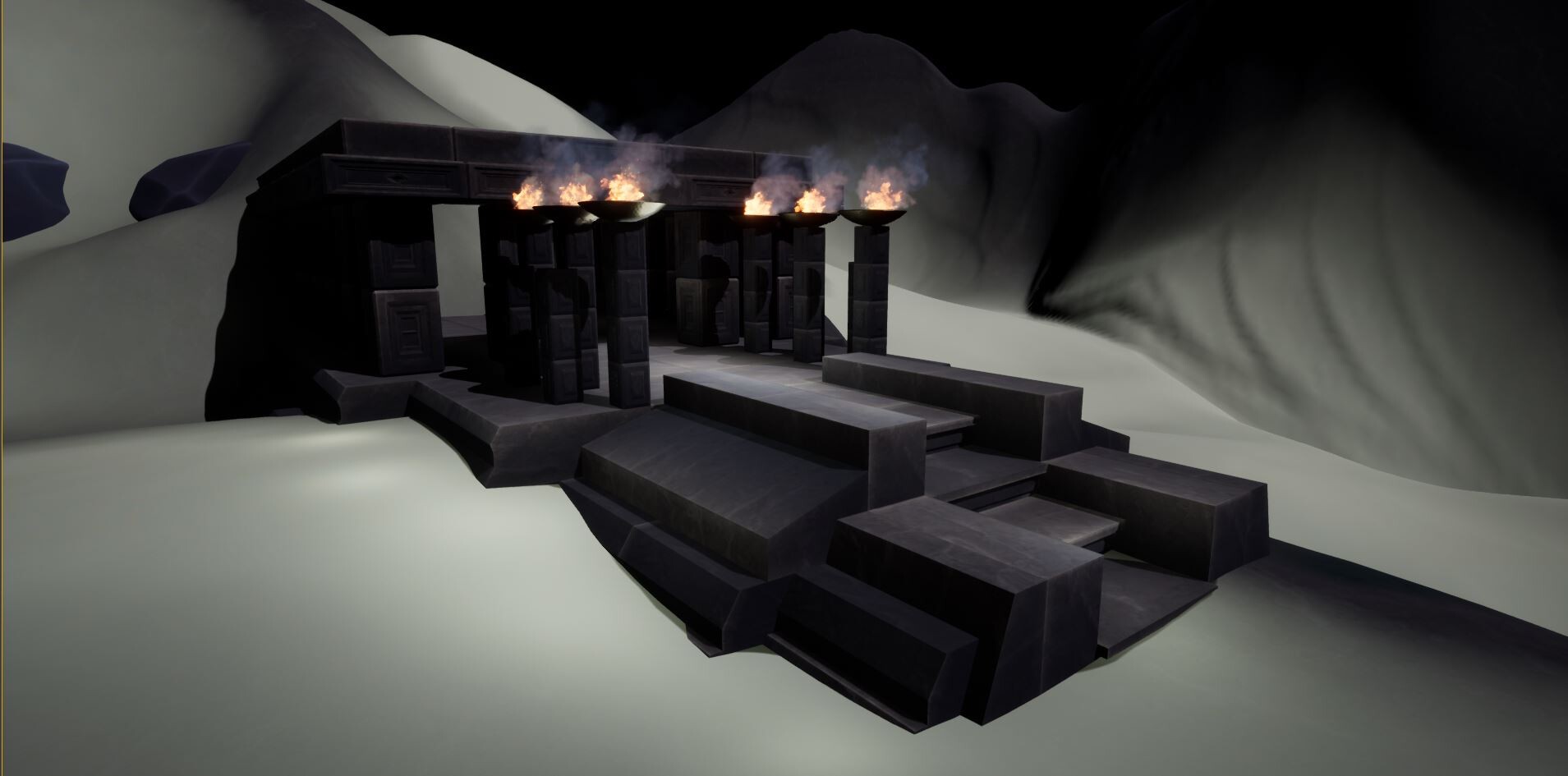 ArtStation - 3D Temple Environment Art