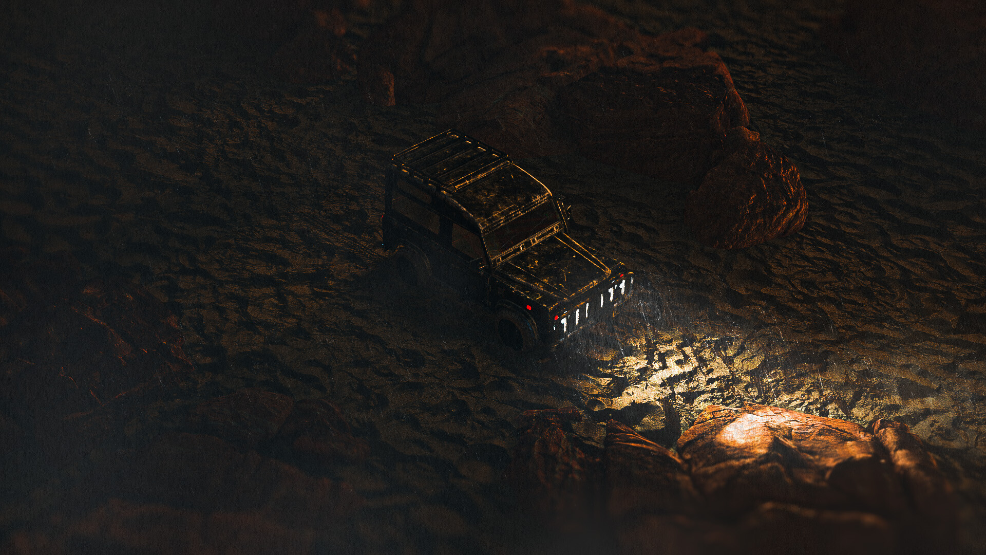 ArtStation - Land Rover Defender Mockup