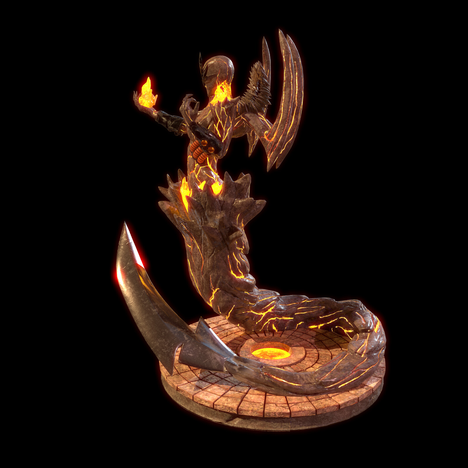 Yohiner Moreno - Lamia Lava Colossus