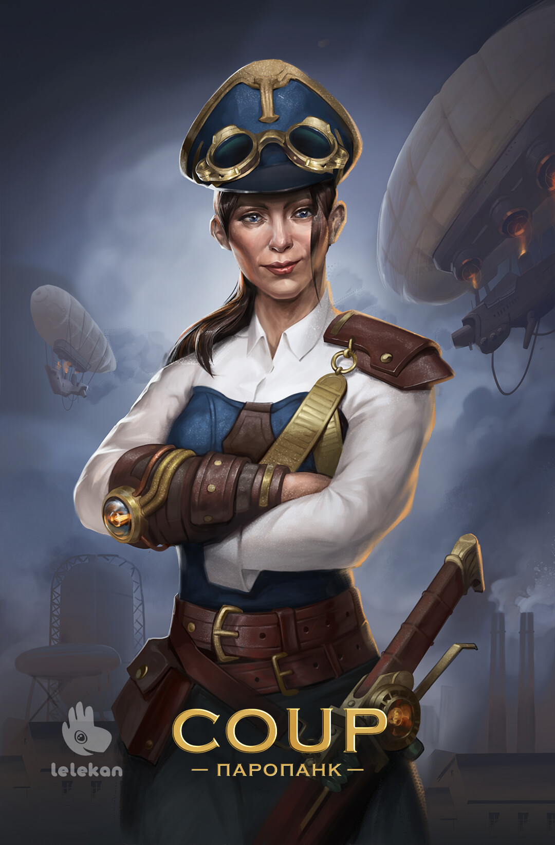 Captain by M81 Studio : r/ImaginarySteampunk