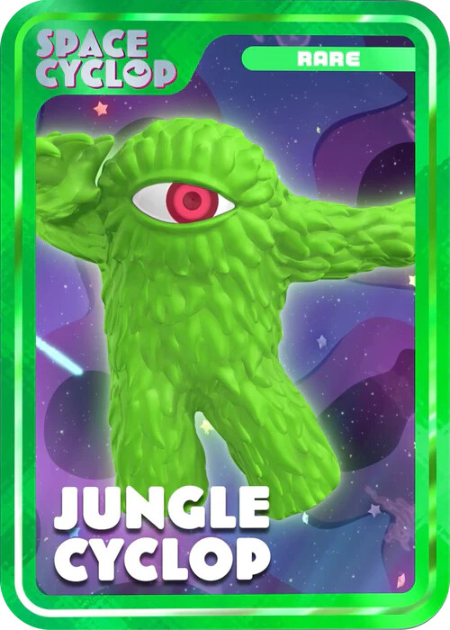 Jec Rada (vnskii) - SPACE CYCLOP CARDS NFT