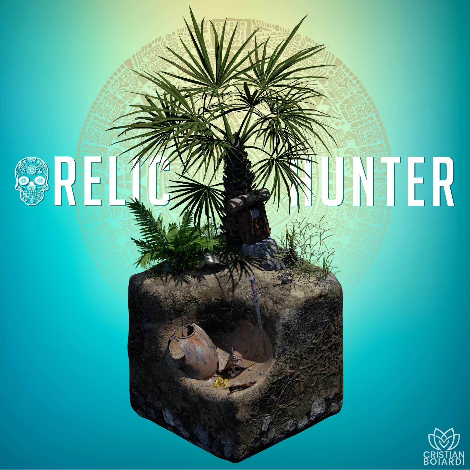 ArtStation - Relic Hunter - Cube Concept Art