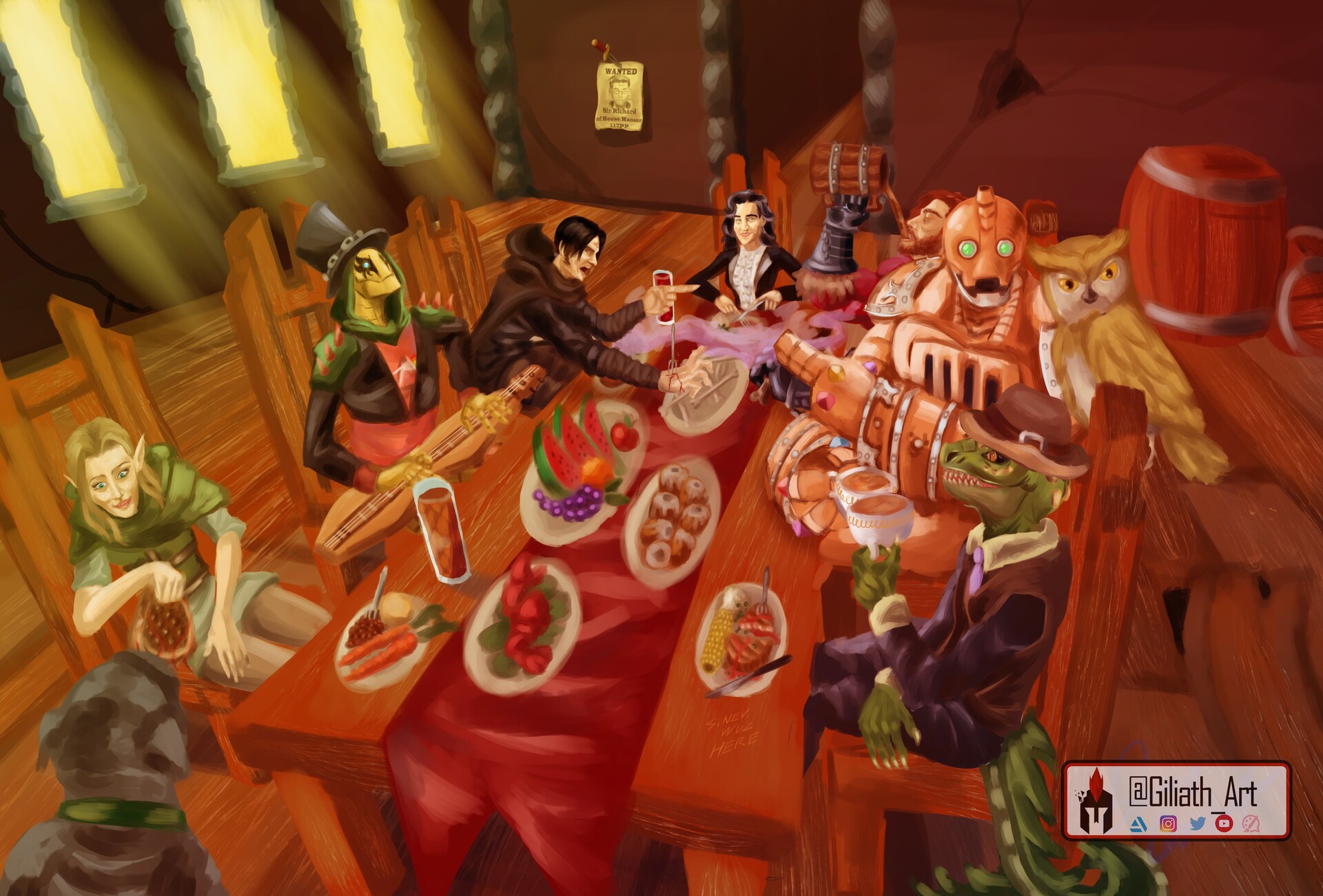 ArtStation - Eberron Party 2