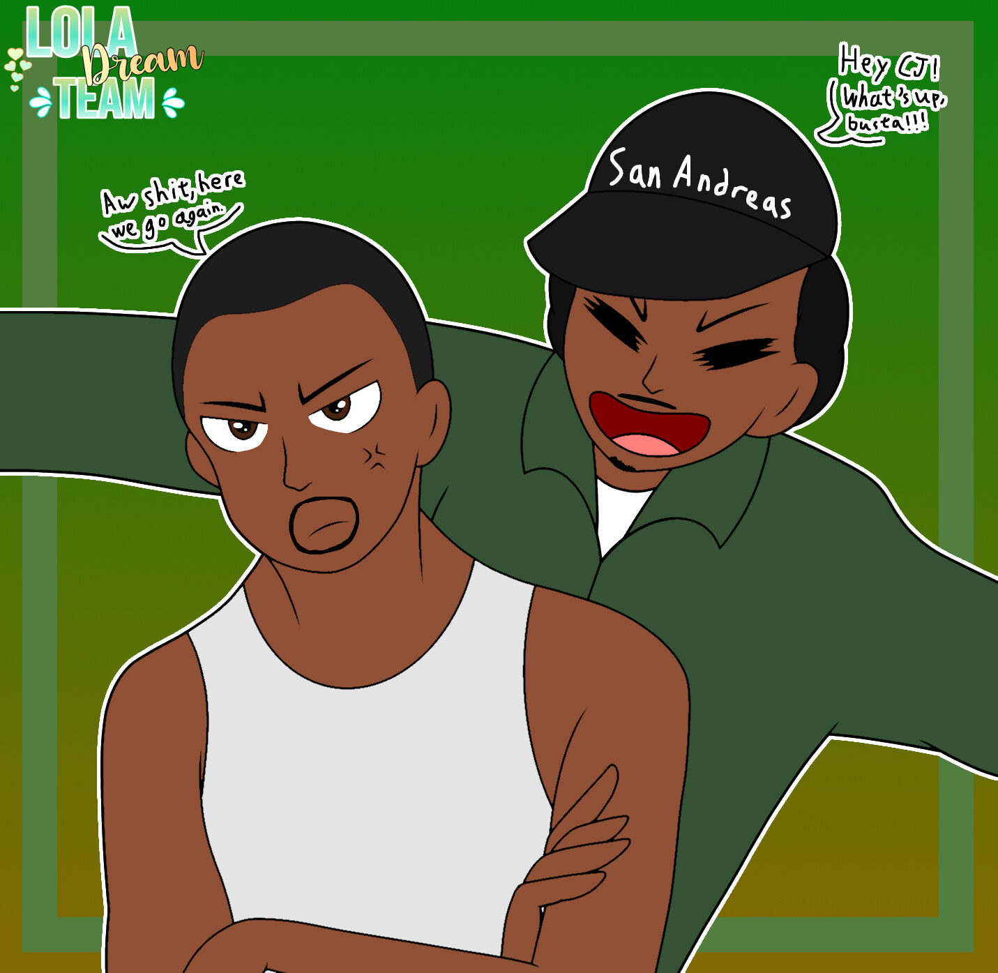 ArtStation - [Collab] CJ and Ryder