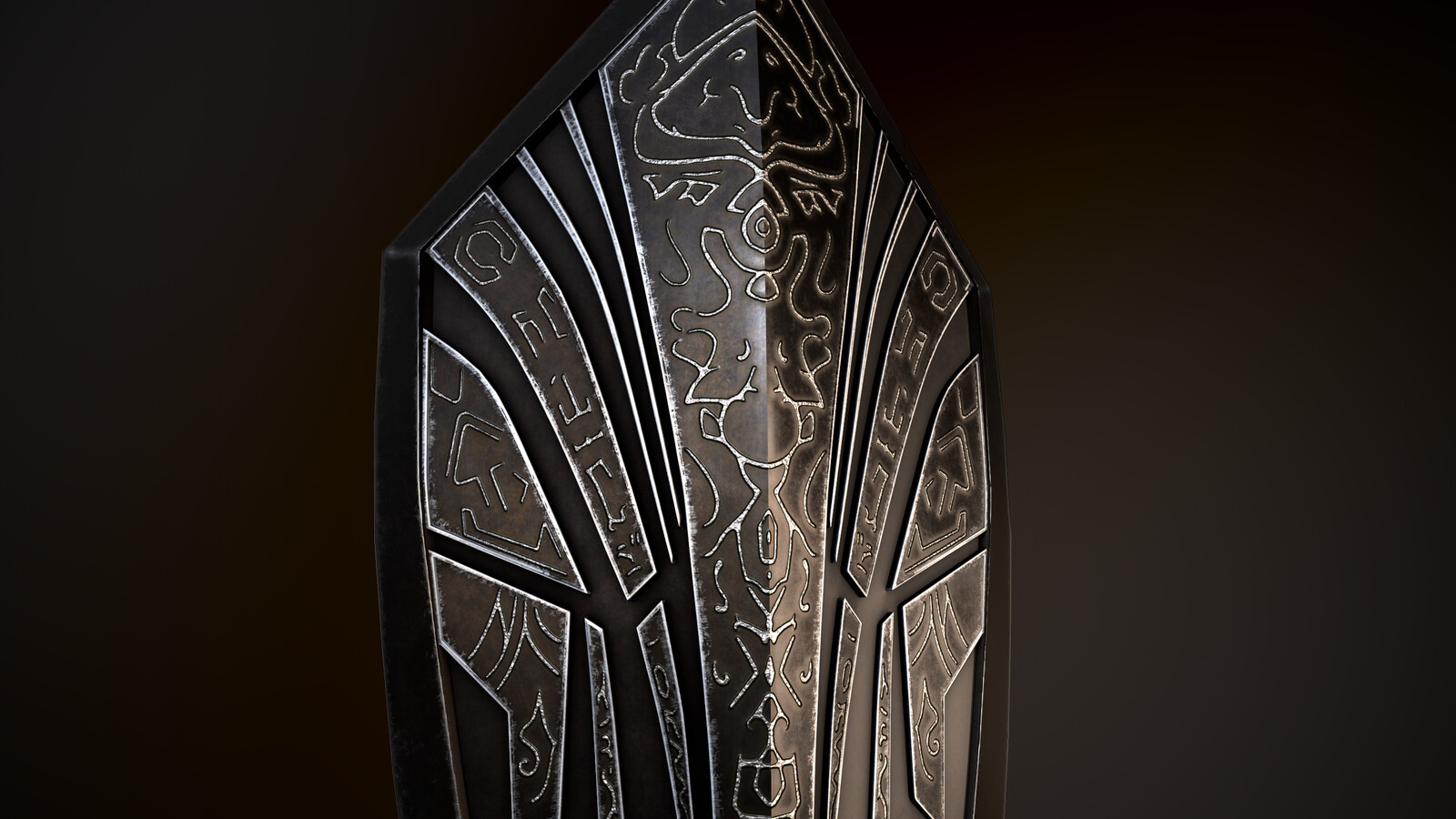 Pavlo Dumych - Black Knight Shield - DARK SOULS 3 Fan Art