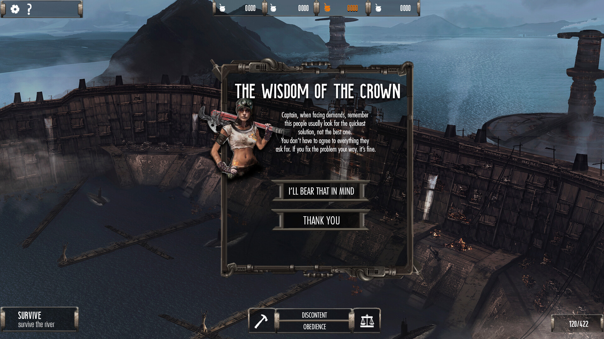 ArtStation - UI Project - Society survival game